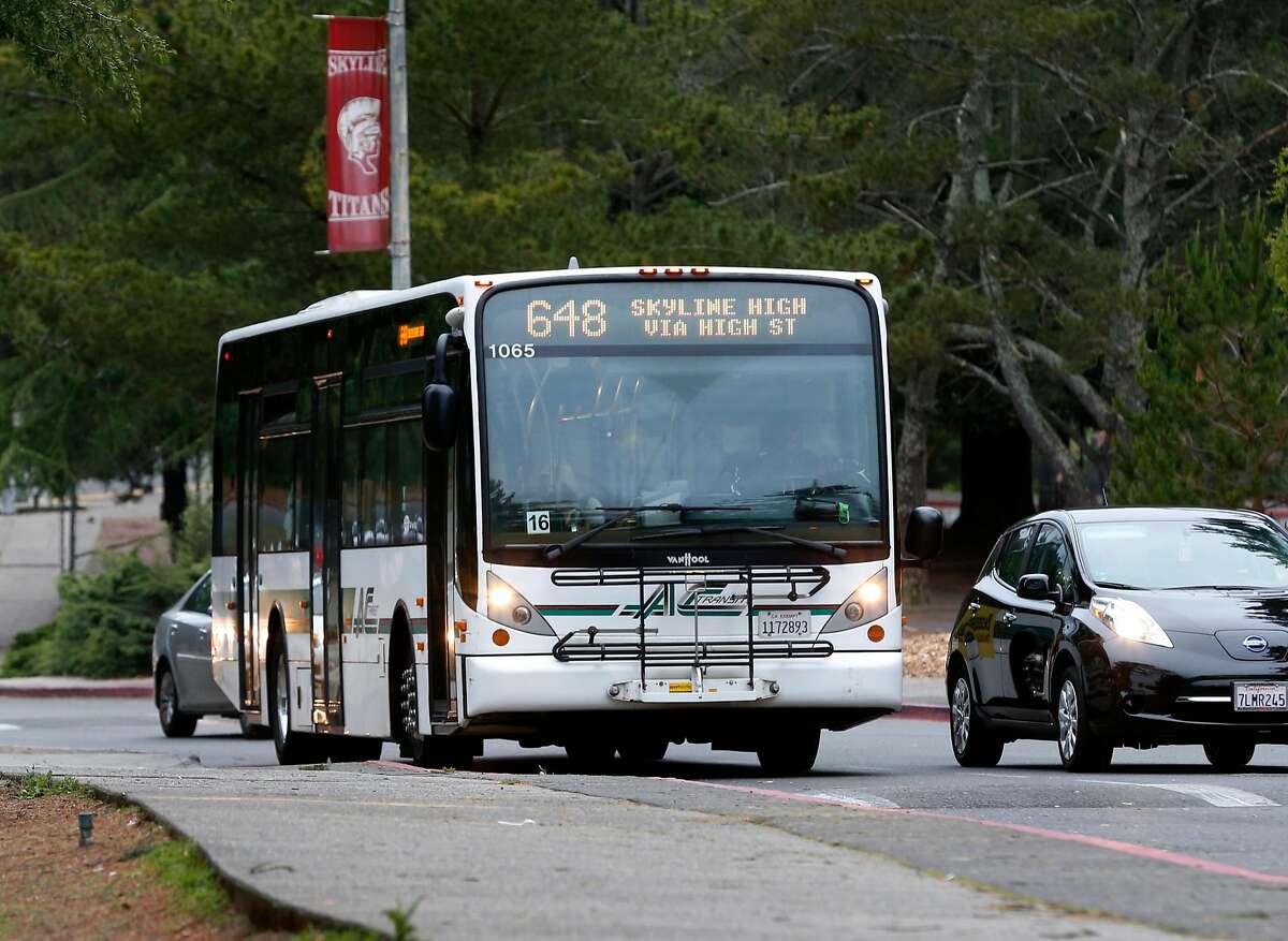 Buses will keep rolling to Oakland hills schools until at least June 2020