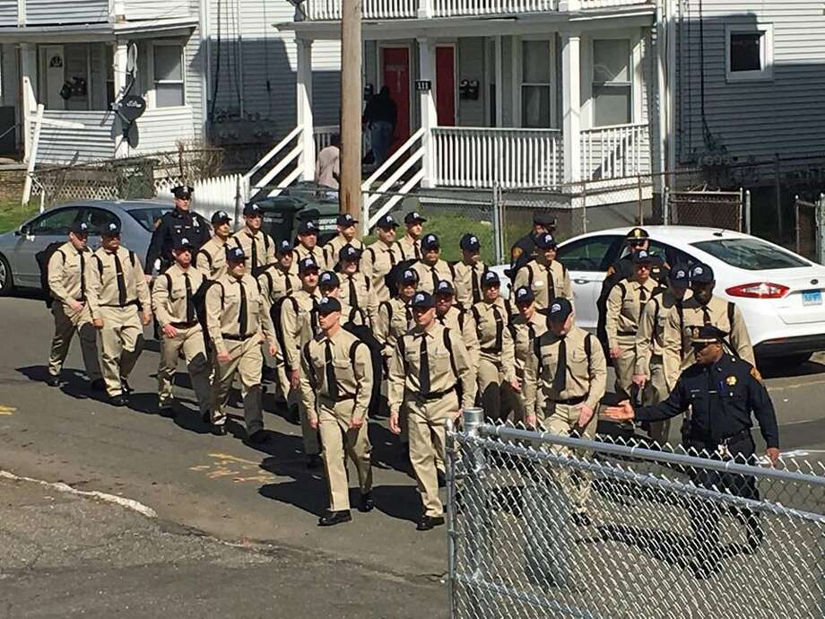 Bridgeport Mayor swears in third class of police recruits - Connecticut ...