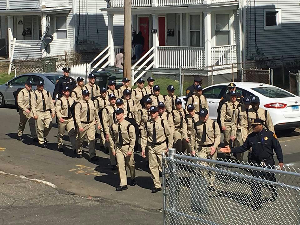 Bridgeport Mayor swears in third class of police recruits