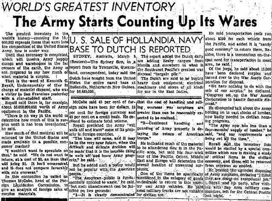 $100 for a jeep? World War II surplus frenzy hits Bay Area