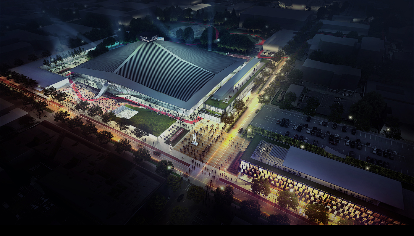 Photos: Renderings of renovated KeyArena, aka Seattle Coliseum