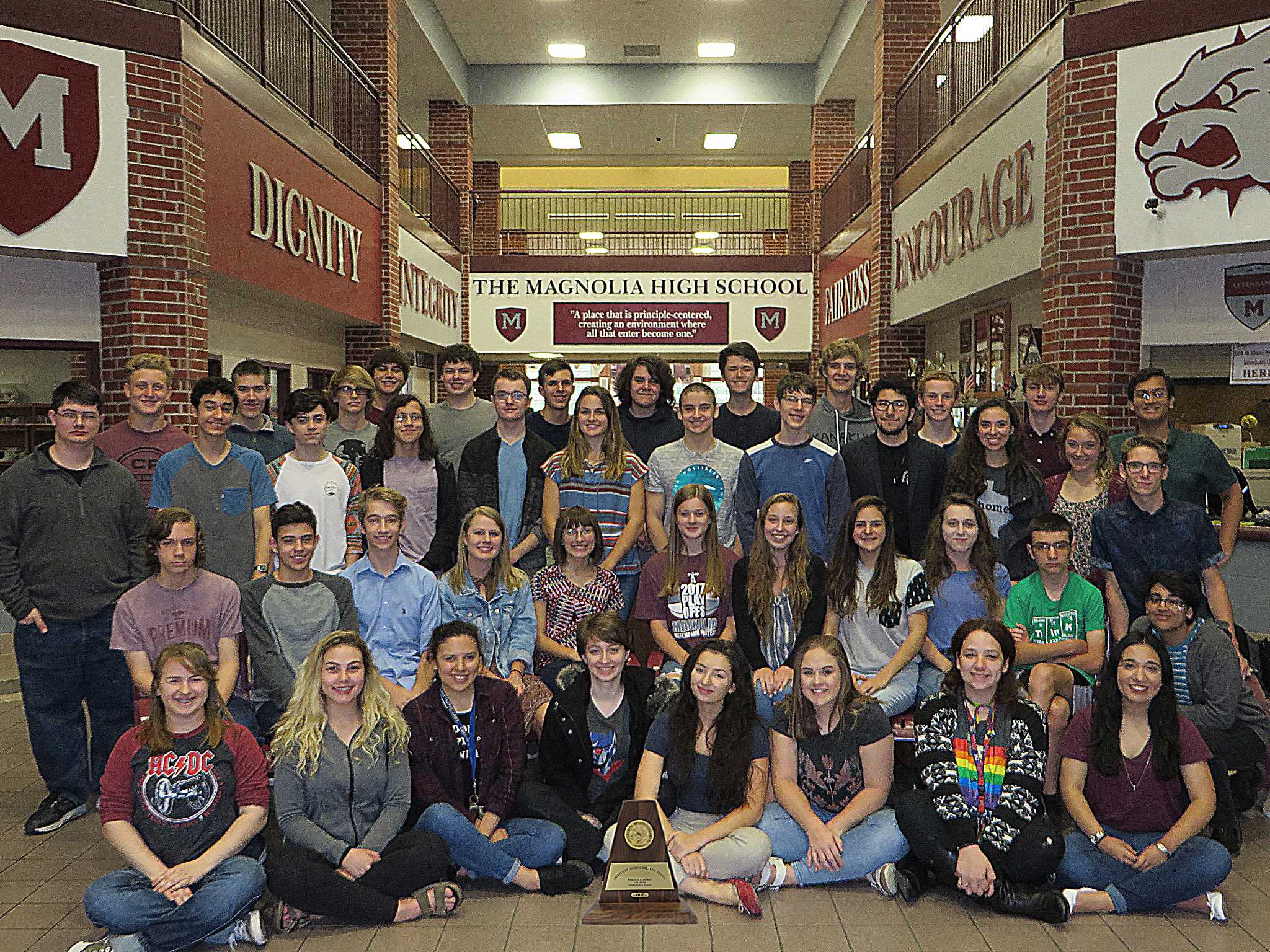Magnolia High School UIL Academic Team wins region for first time
