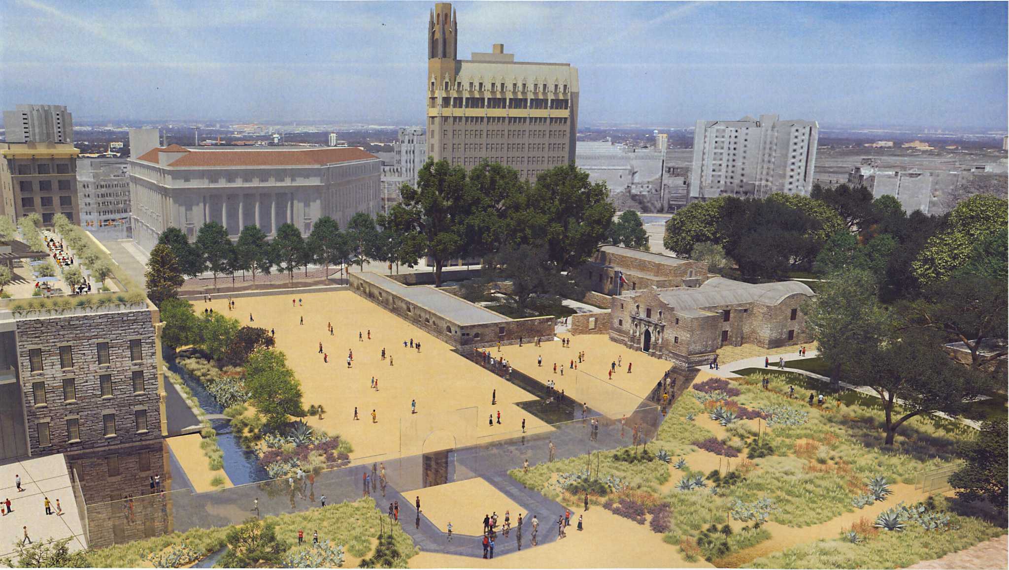 Massive Alamo master plan receives positive responsive from SA council