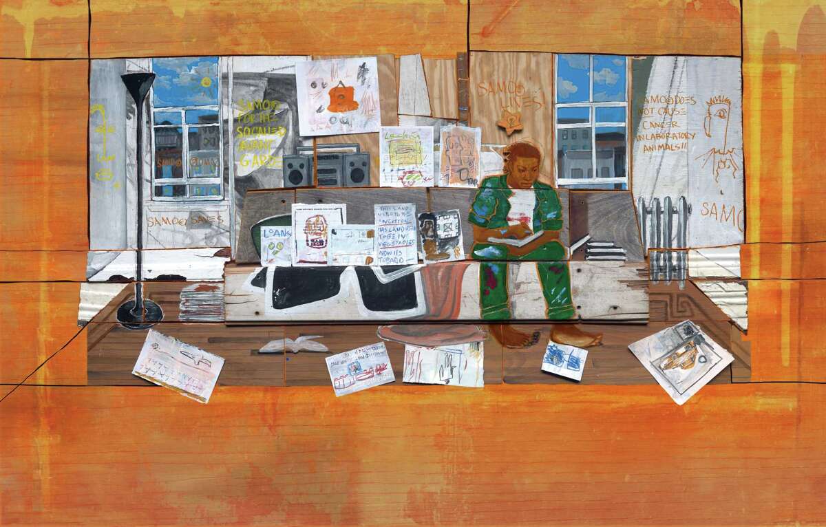 Gorgeous picture book tells the story of artist Basquiat