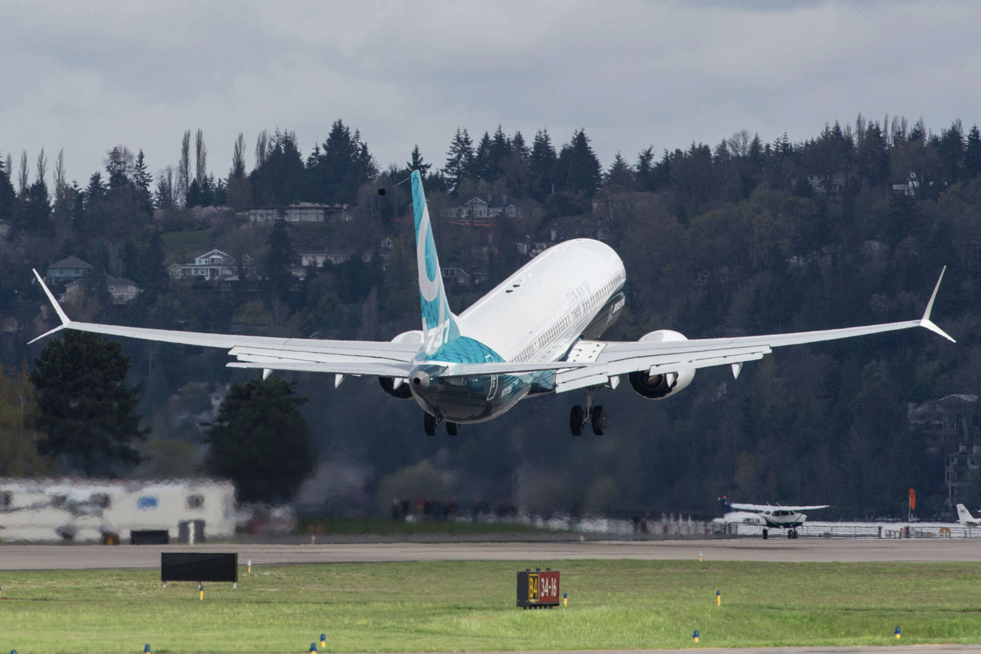 Boeing's newest 737 completes first flight