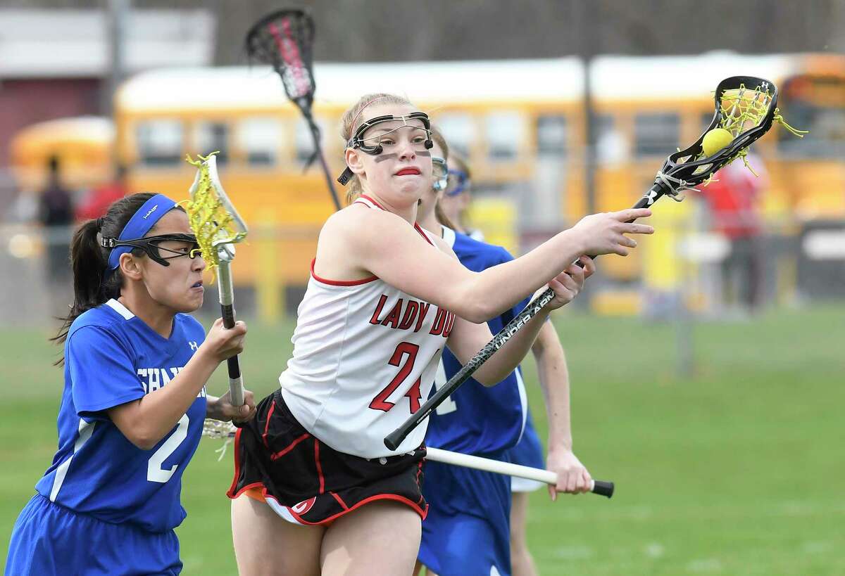 Guilderland girls' lacrosse bounces back with win over Shaker