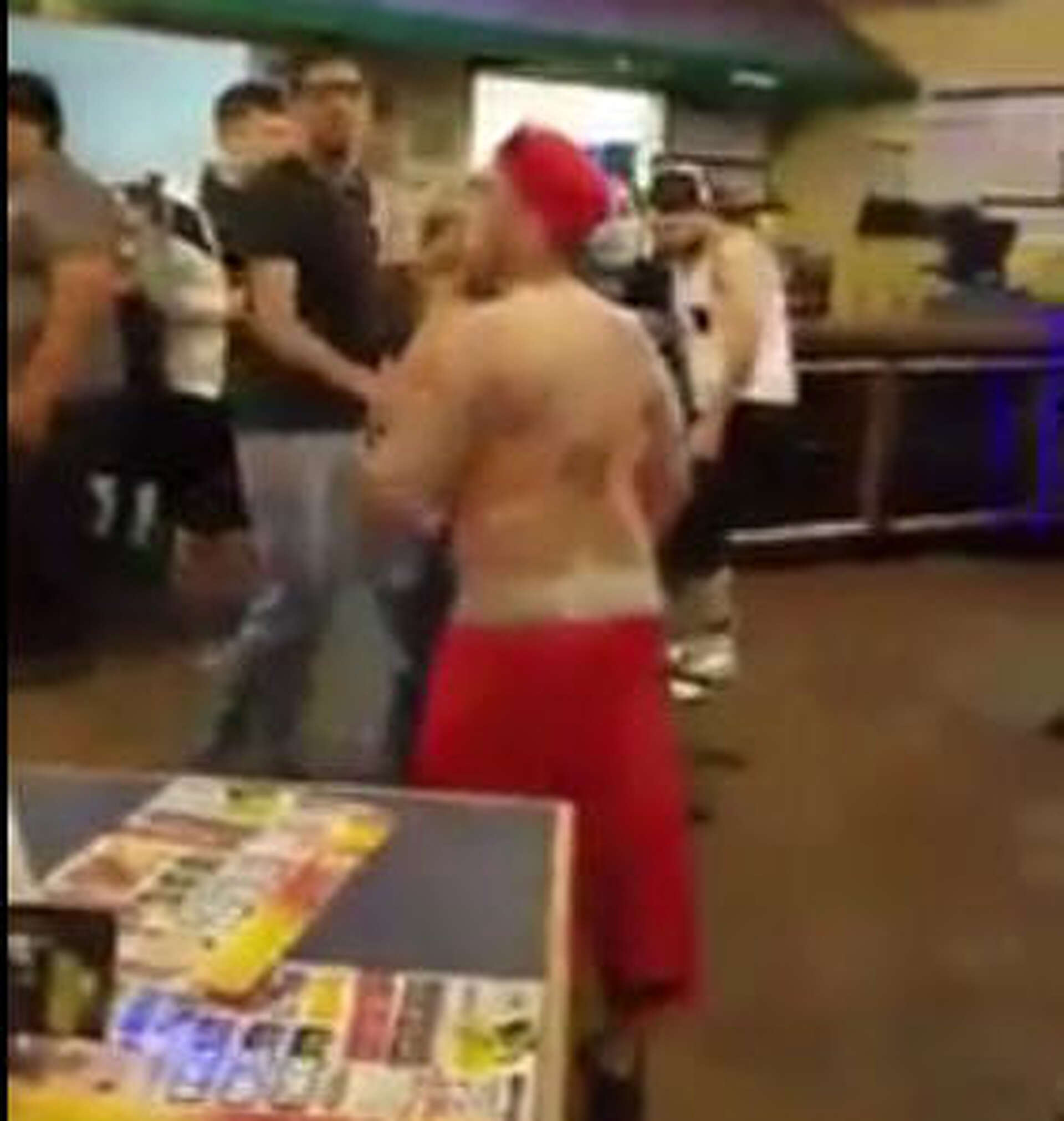 Viral video captures chair-throwing brawl at Bayou City Wings