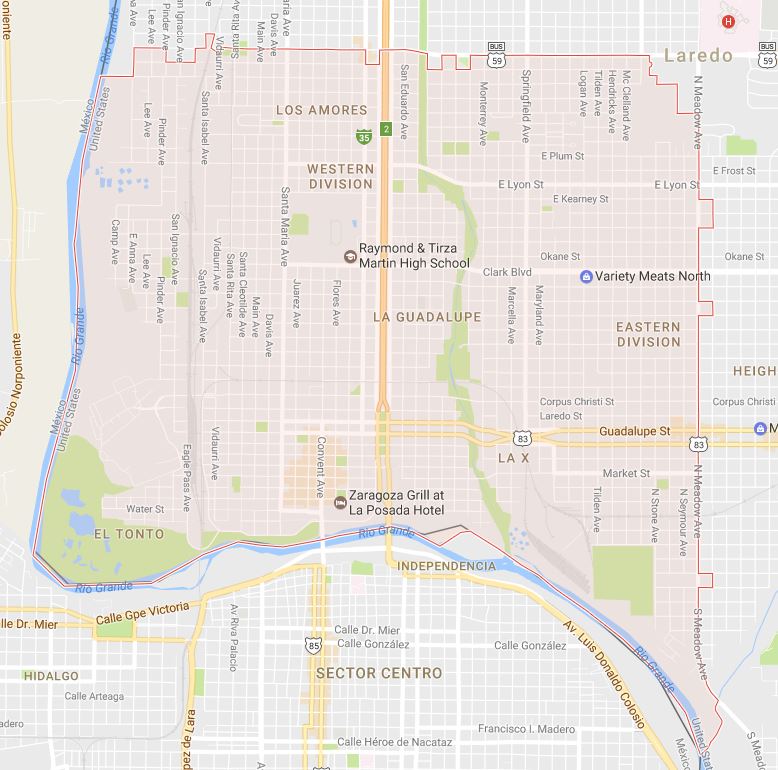 Registered sex offenders in Laredo by ZIP code