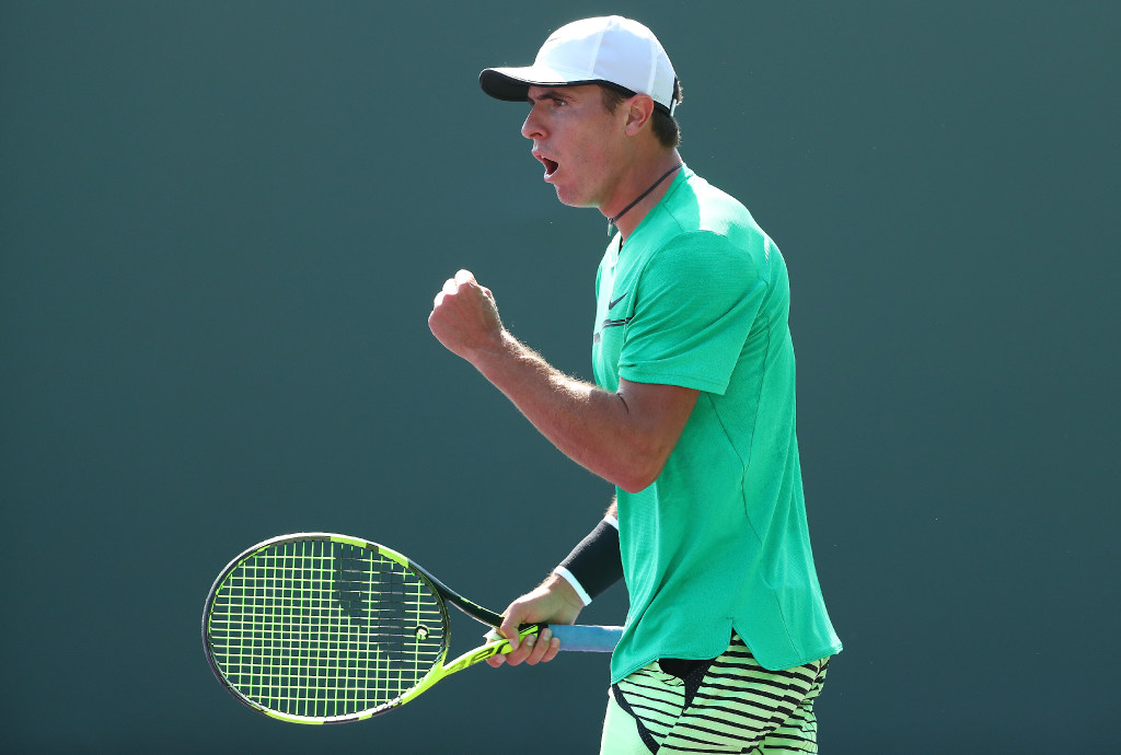 Tenis: Escobedo da el gran golpe en Houston y elimina a Isner