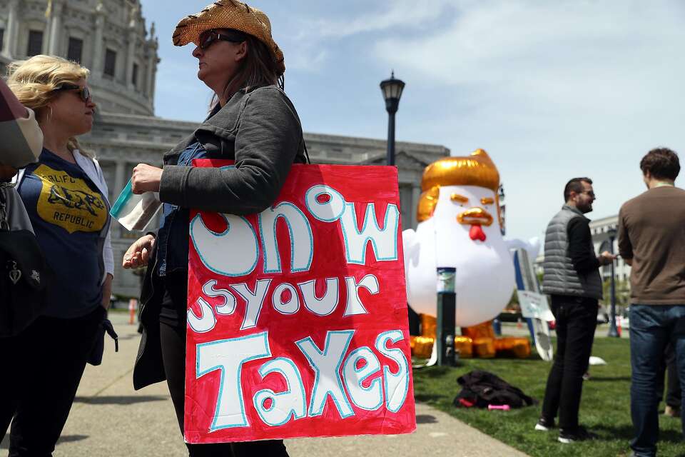 Protesters take to the streets in SF for anti-Trump Tax March