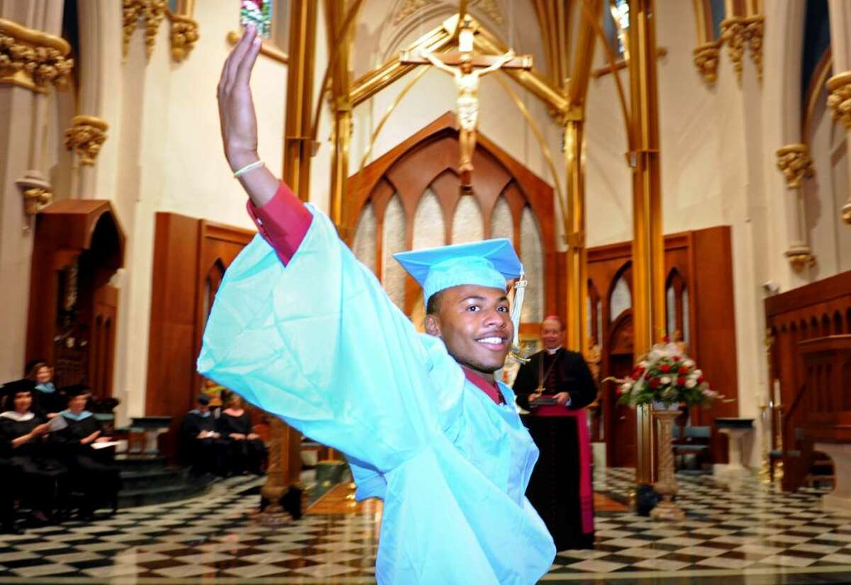 Kolbe High School graduation