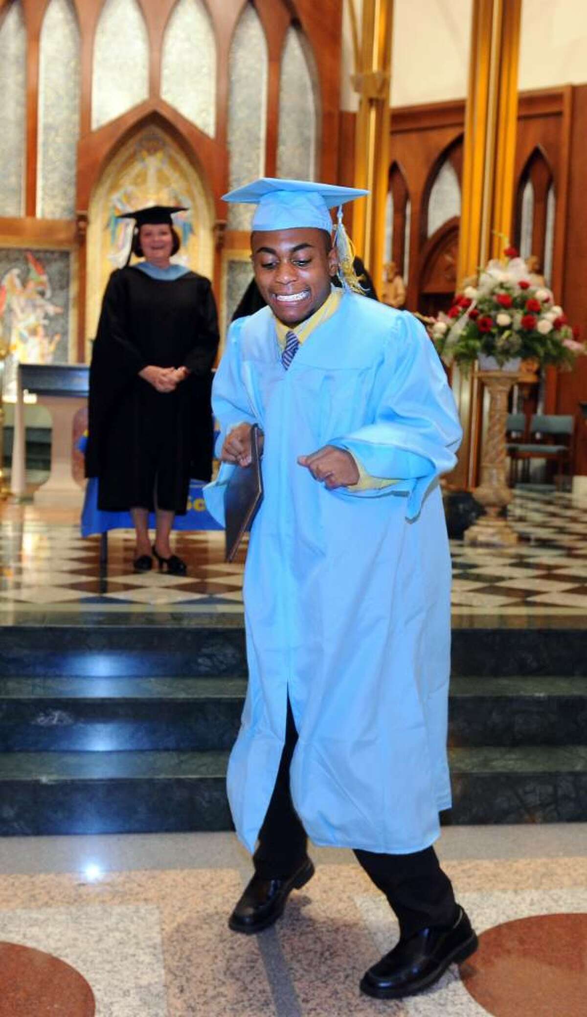 Kolbe High School graduation