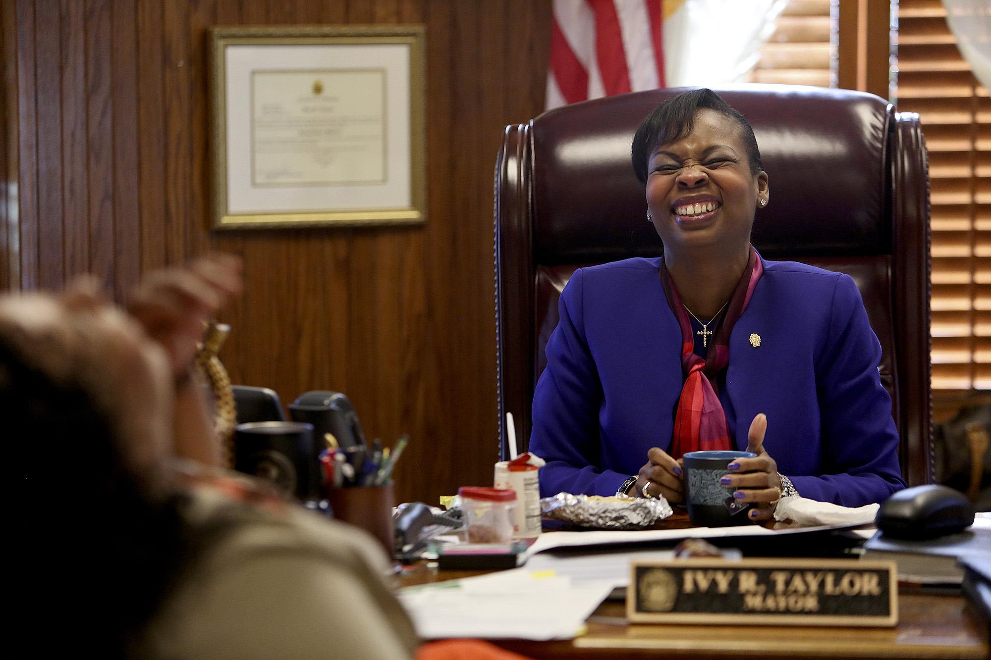 Mayor Ivy Taylor: Faith in her abilities