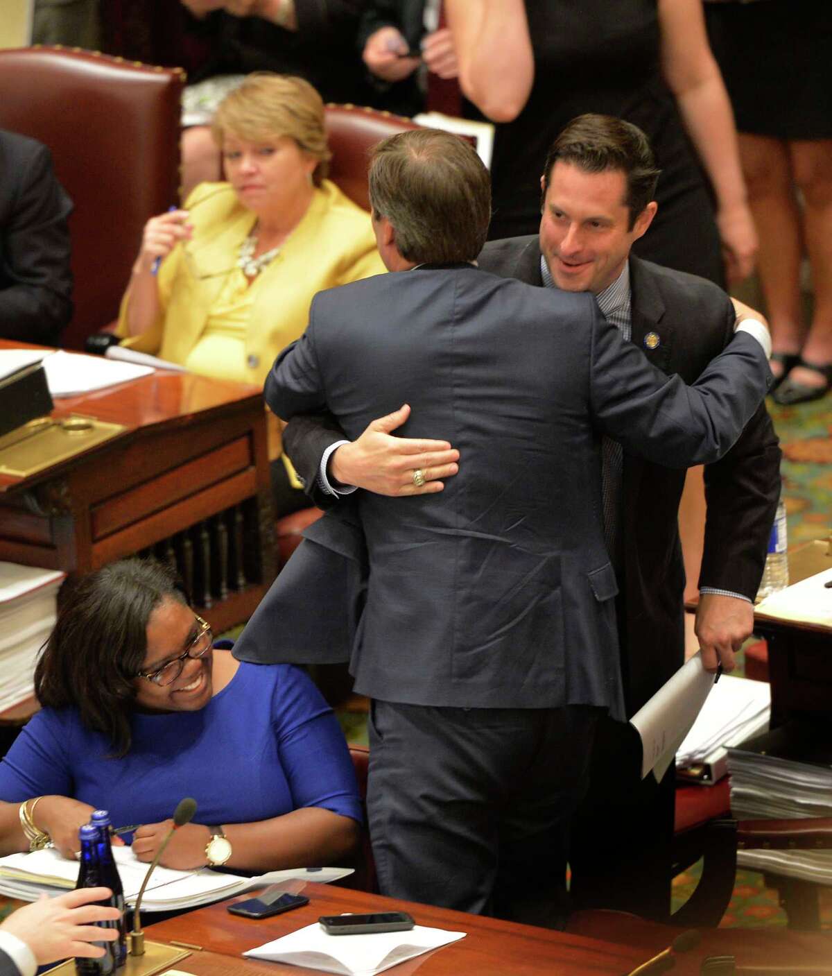 Woman's claims shadow ex-senator