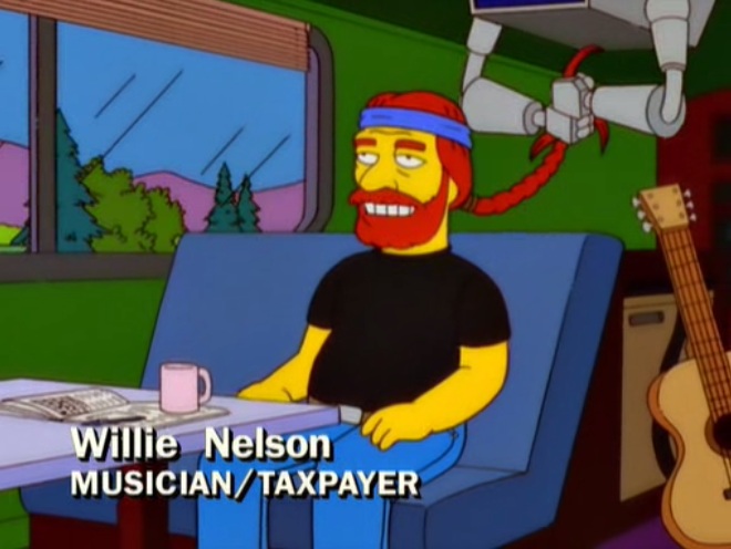 The famous Texans who have appeared on 'The Simpsons' since its 1987 debut
