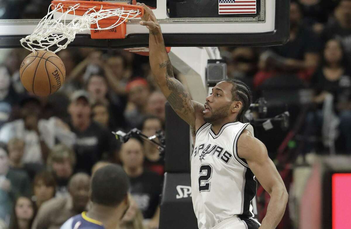 Spurs' Kawhi Leonard named to All-NBA first team