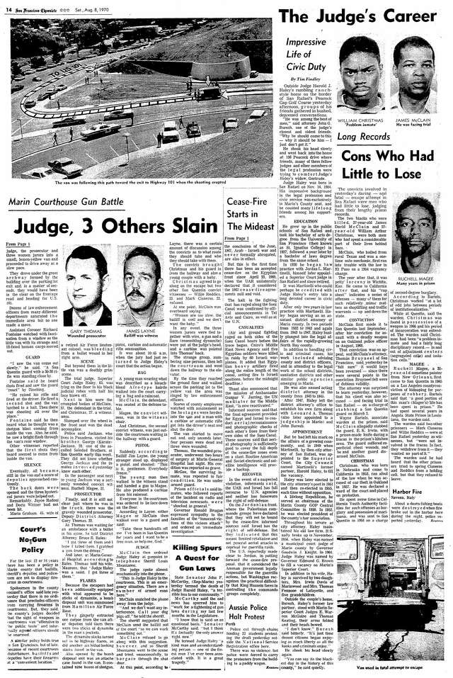 1970 Marin County courthouse murders