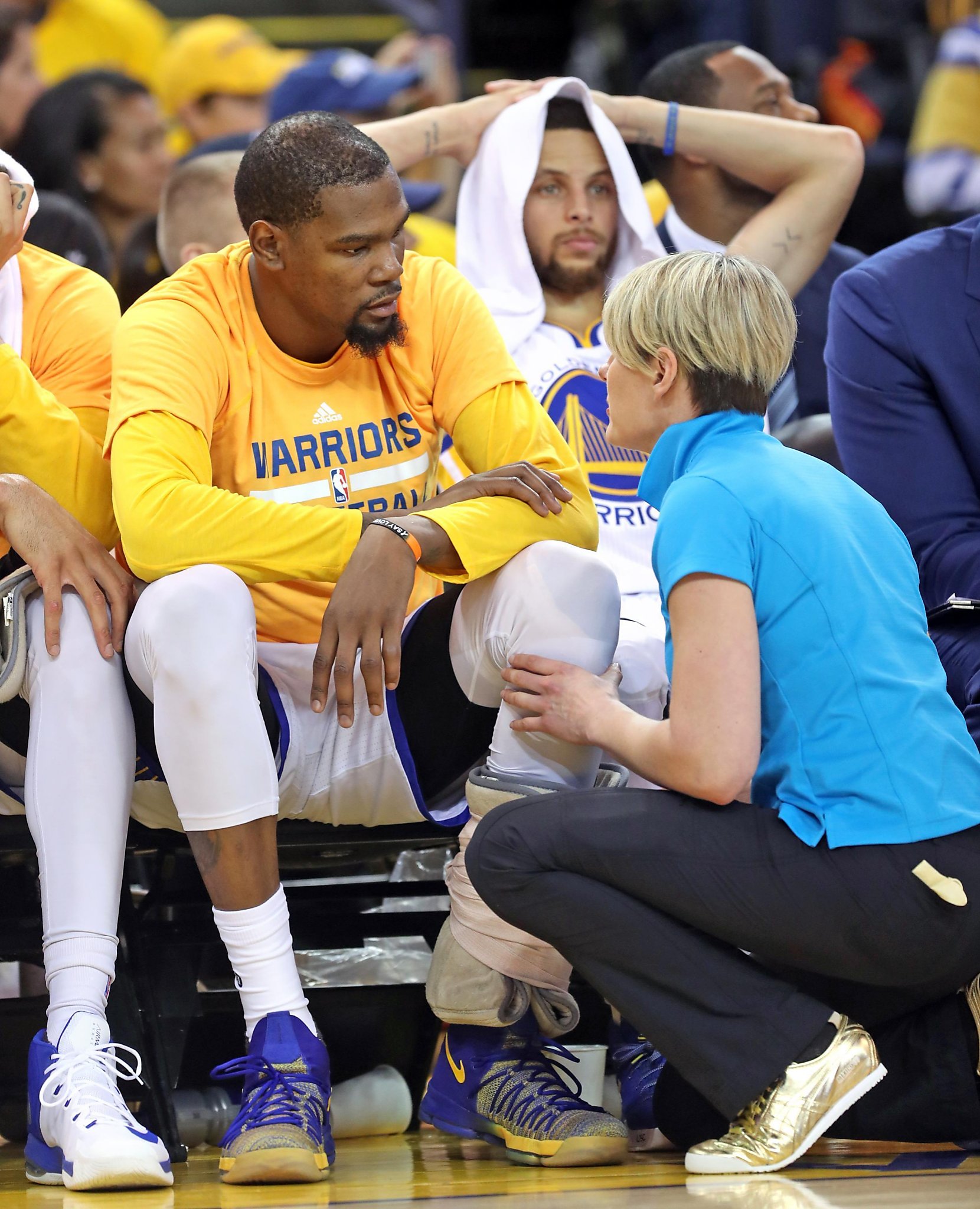 Warriors’ Kevin Durant to miss Game 2 vs. Blazers