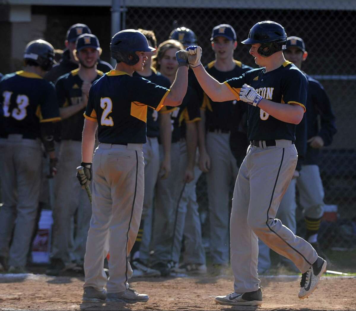 Weston baseball rolls over Westhill