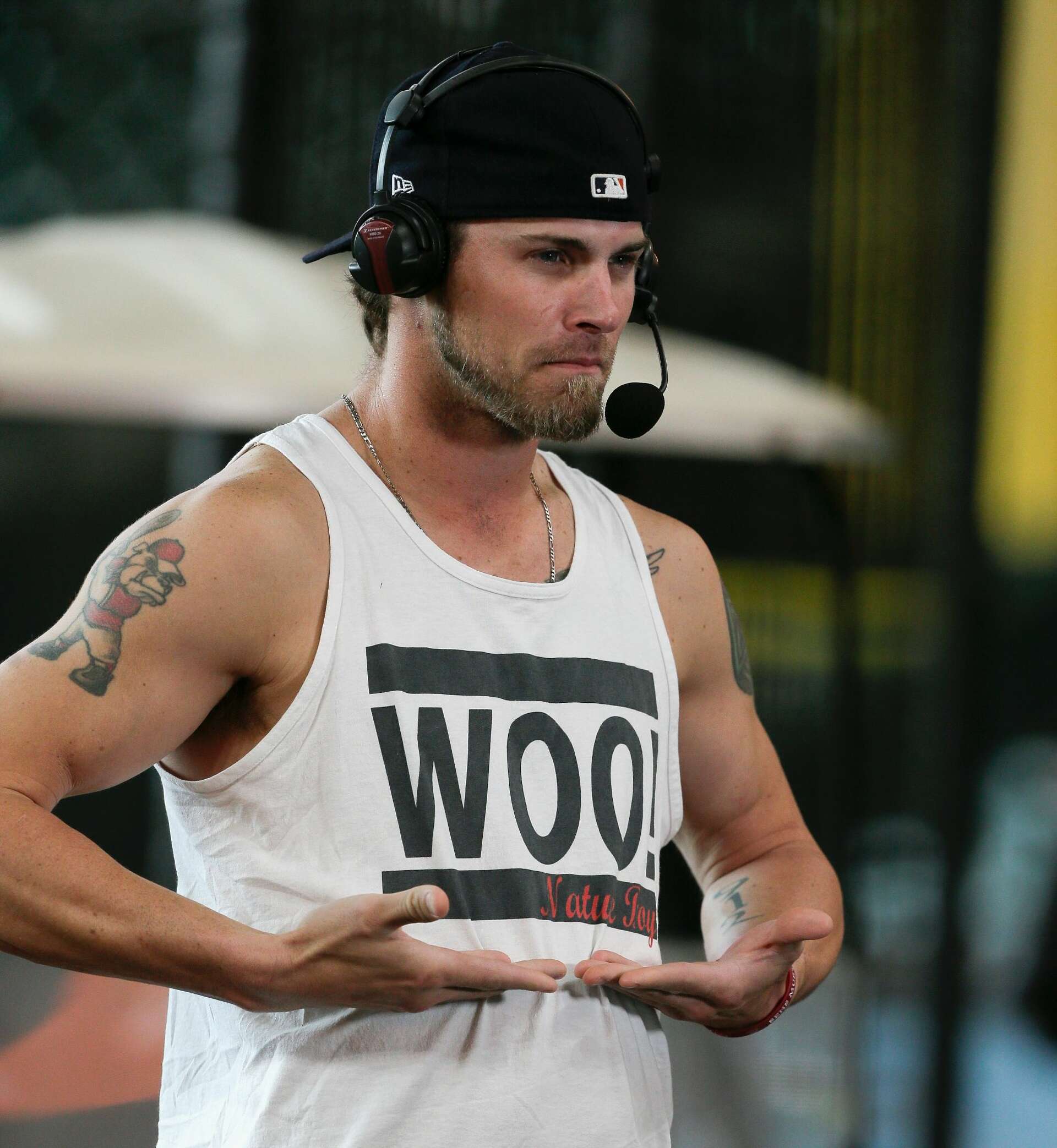 Josh Reddick introduces WWE belt as daily Astros reward