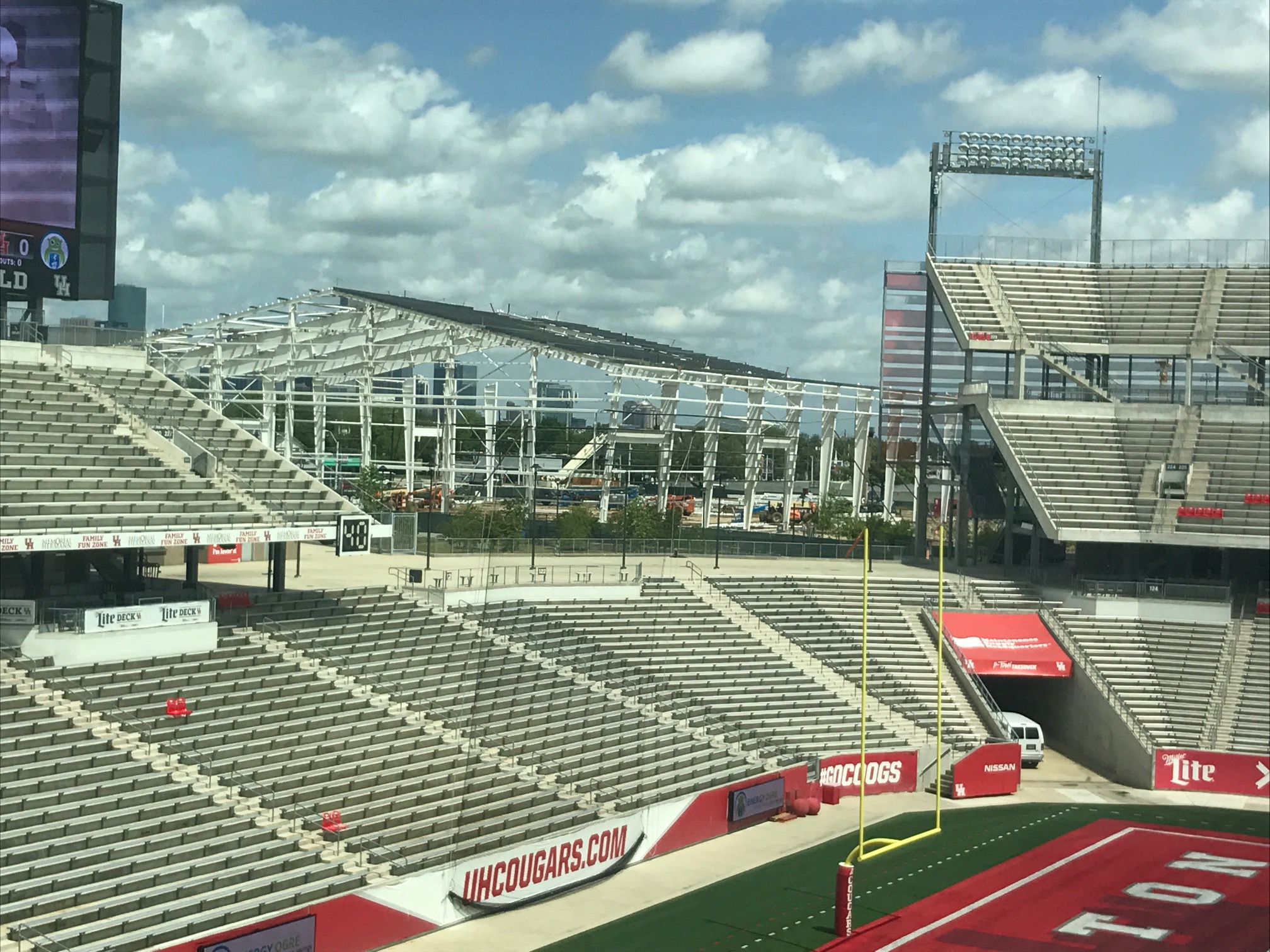 UH indoor facility 'still on track' for summer opening