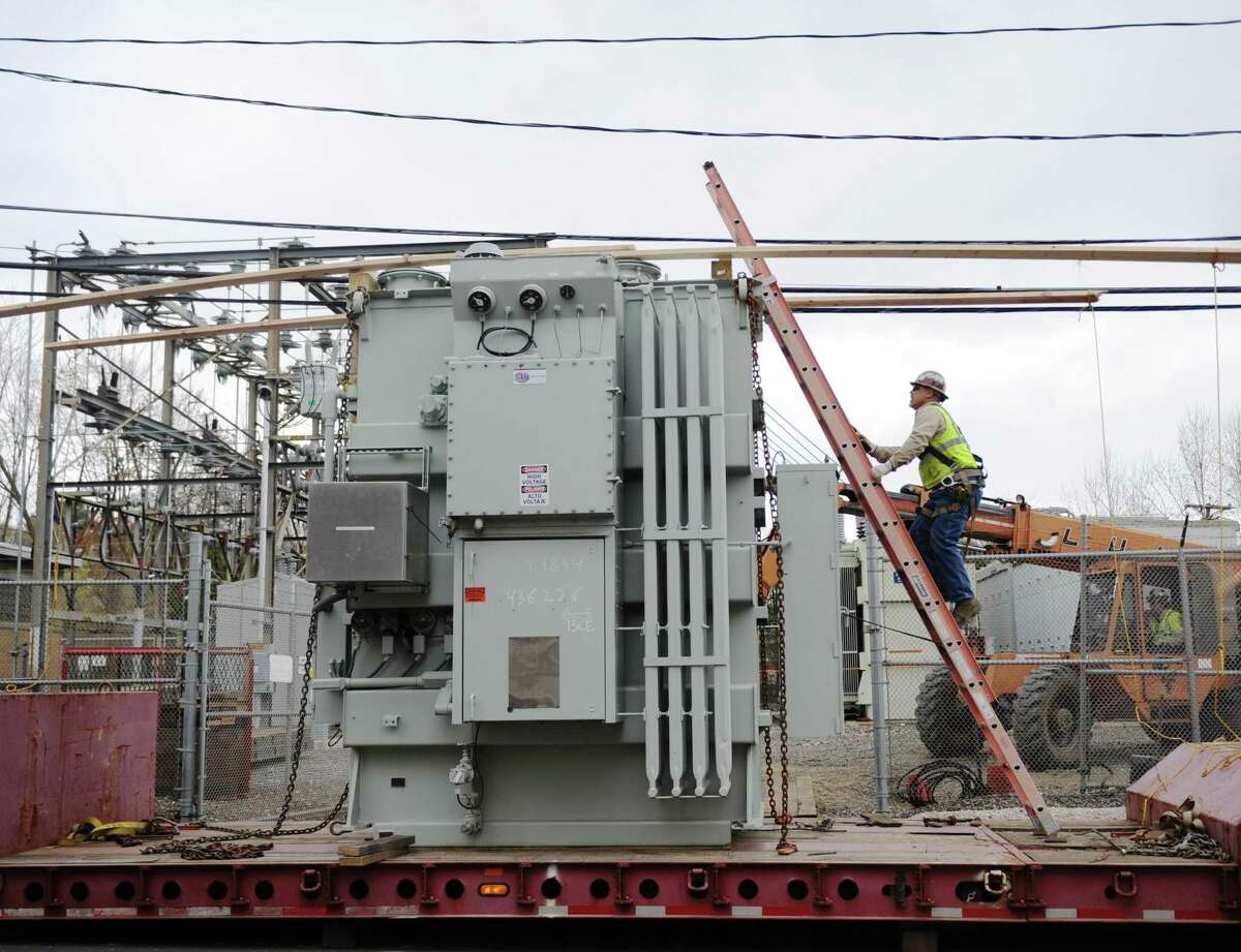 The new transformer for Cos Cob has arrived