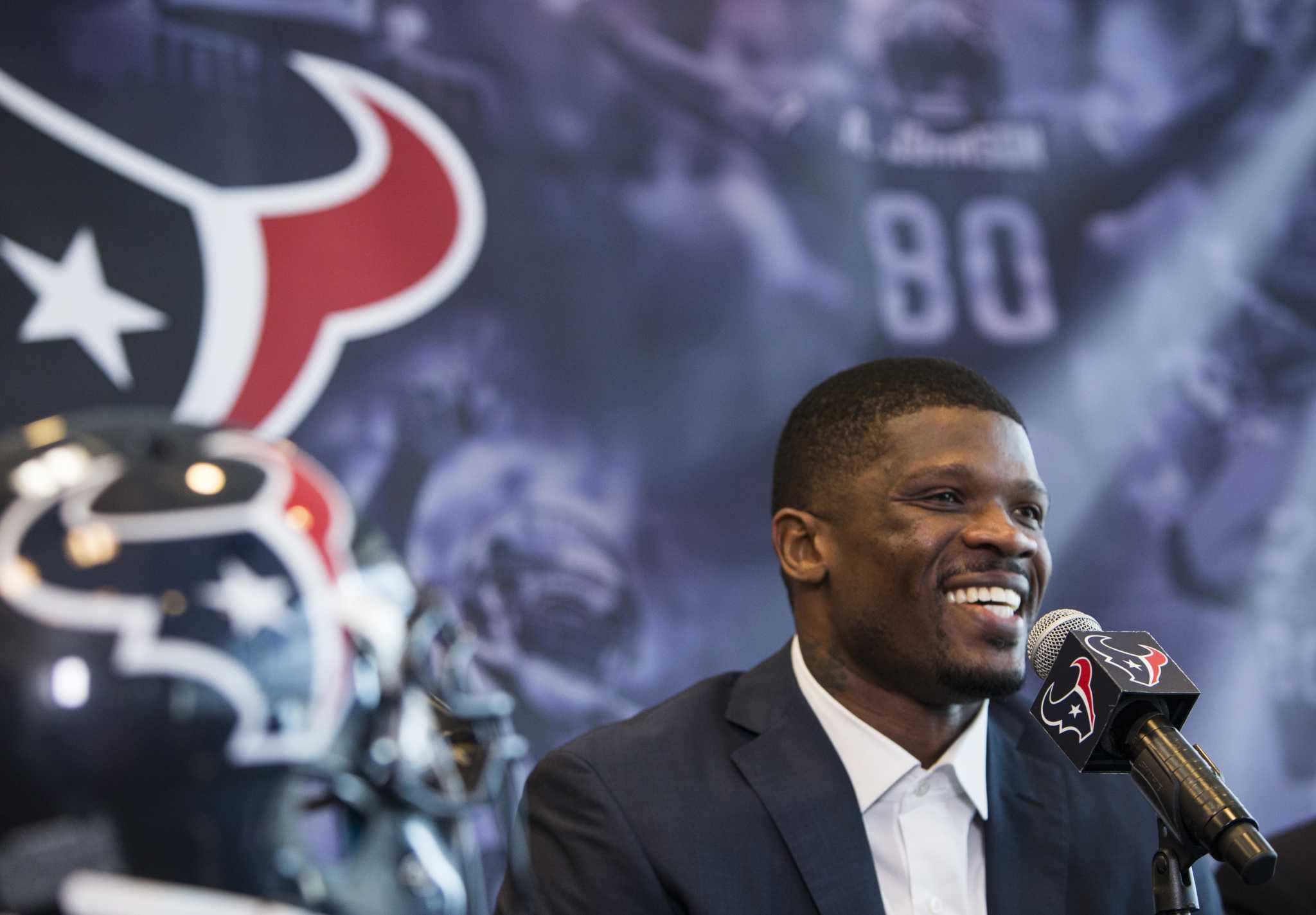 City of Houston honoring retired Texan Andre Johnson with proclamation
