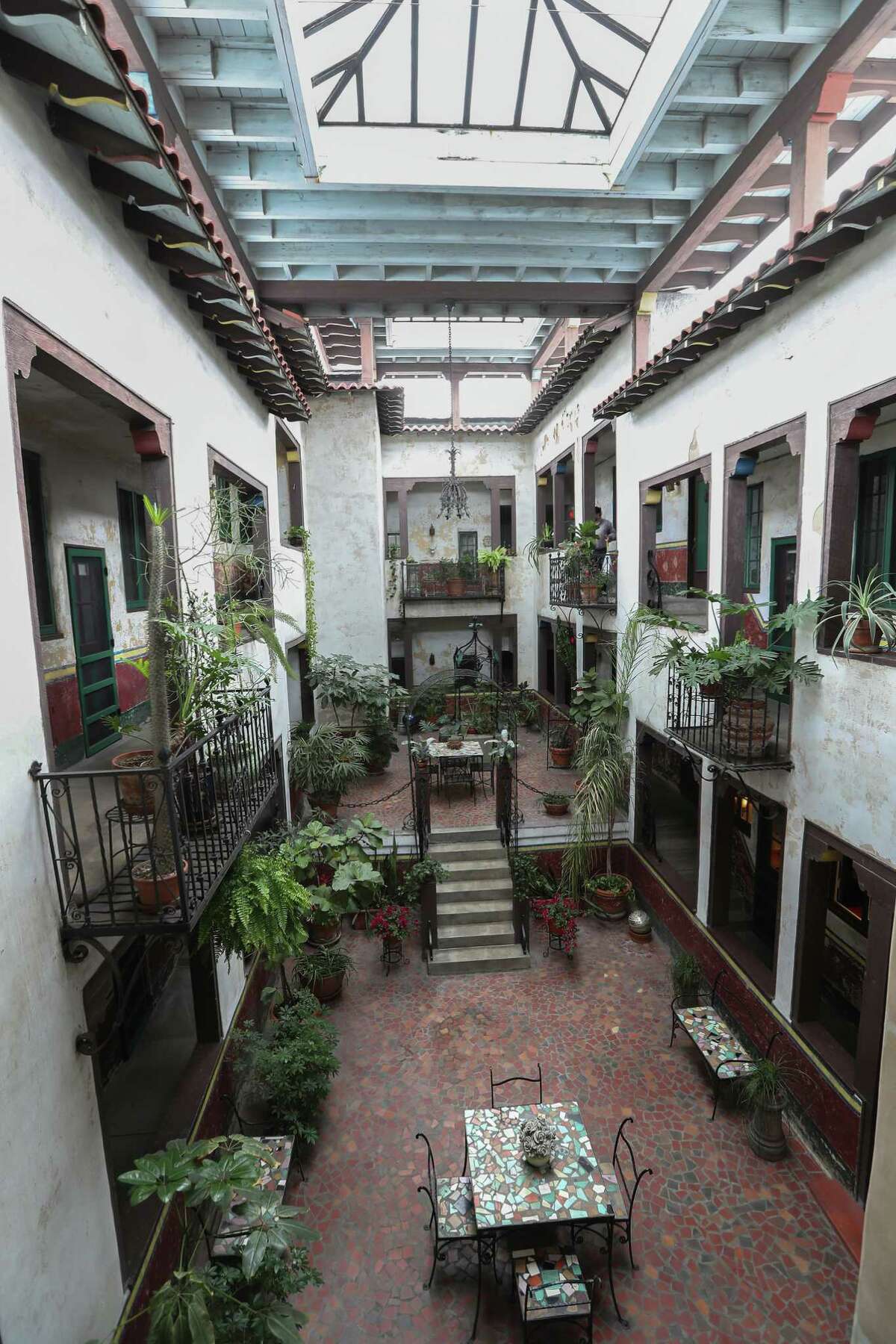 Isabella Court, where the bohemian crowd hangs out