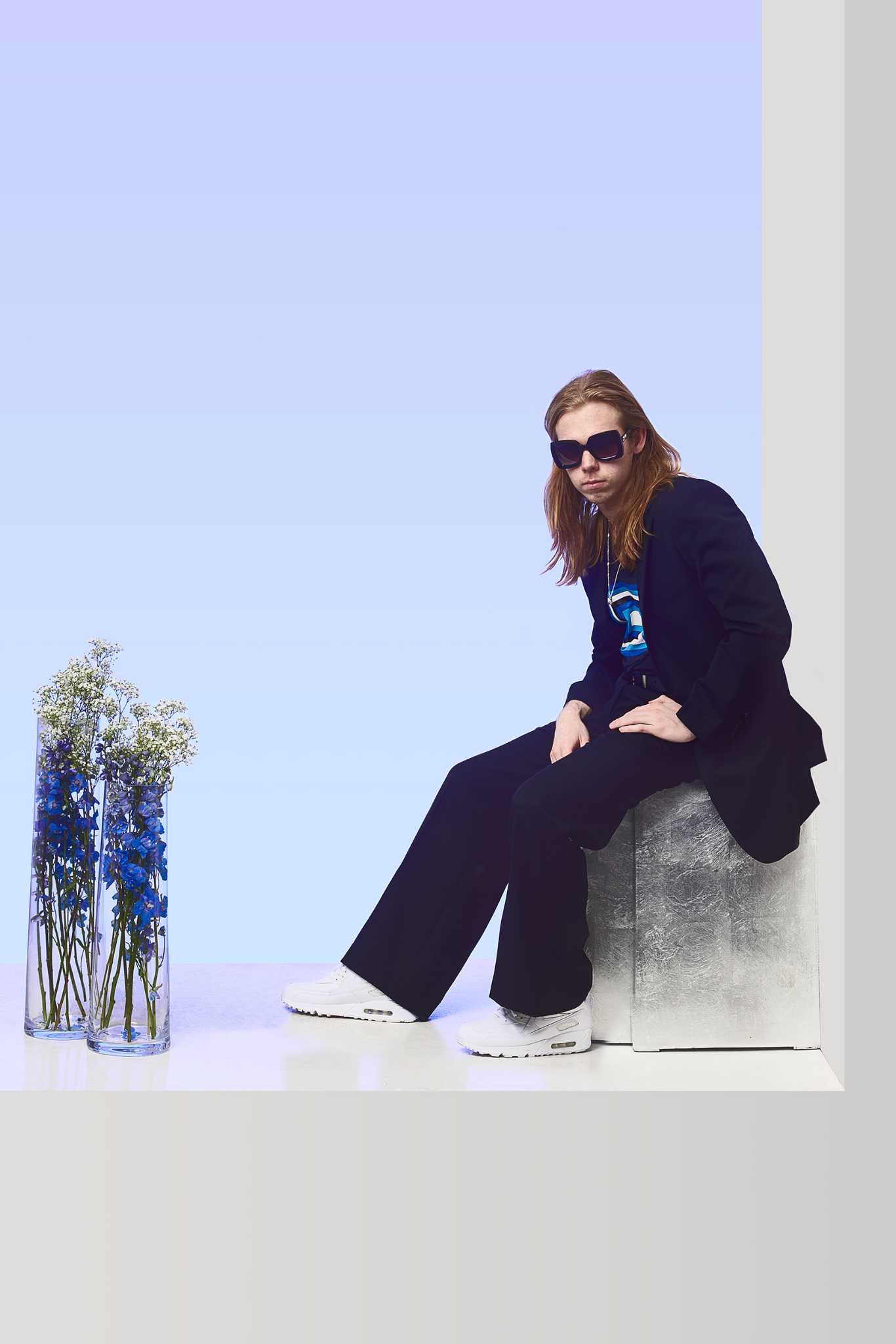 Inspiration in his blue period