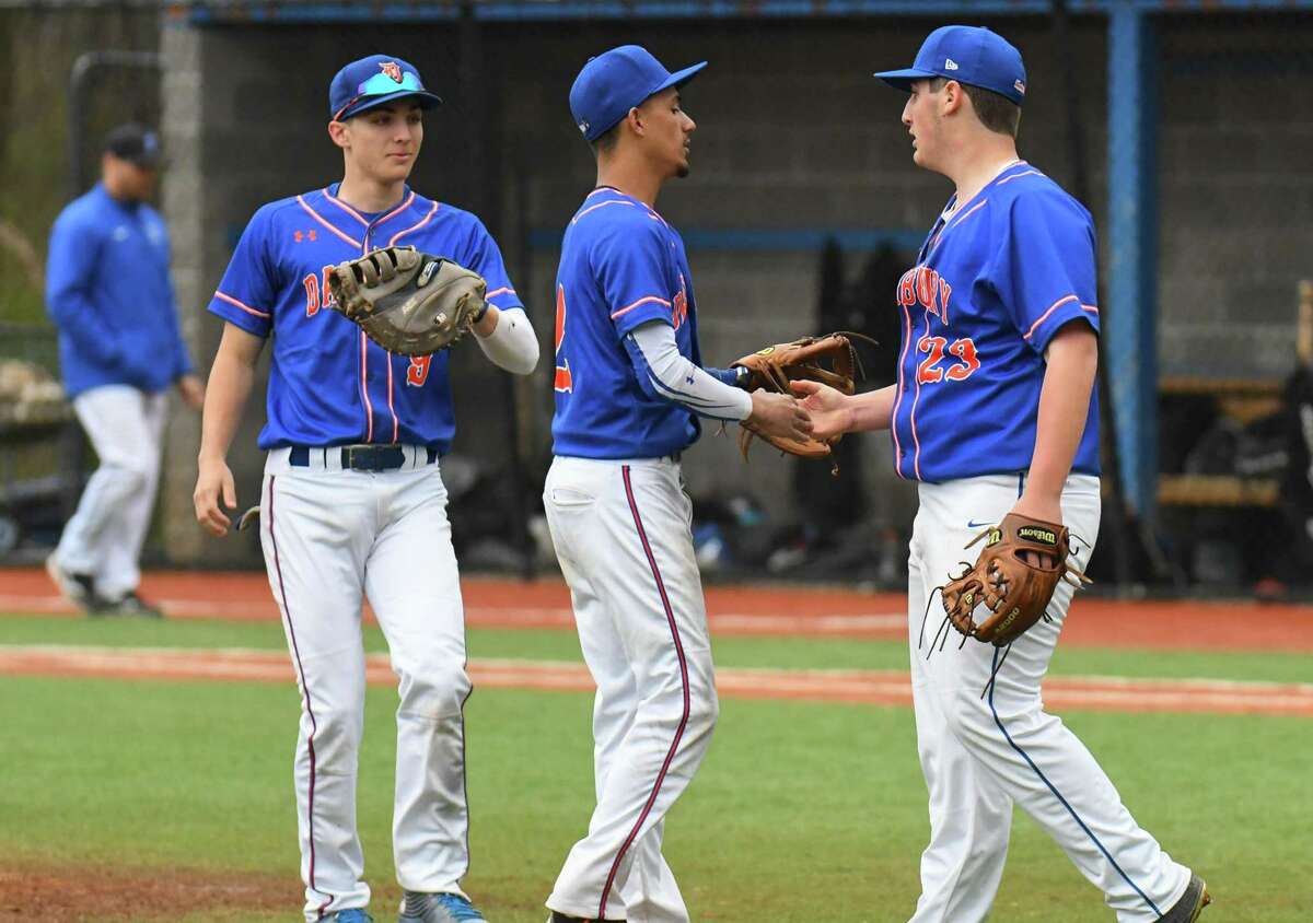 Danbury baseball holds off Darien