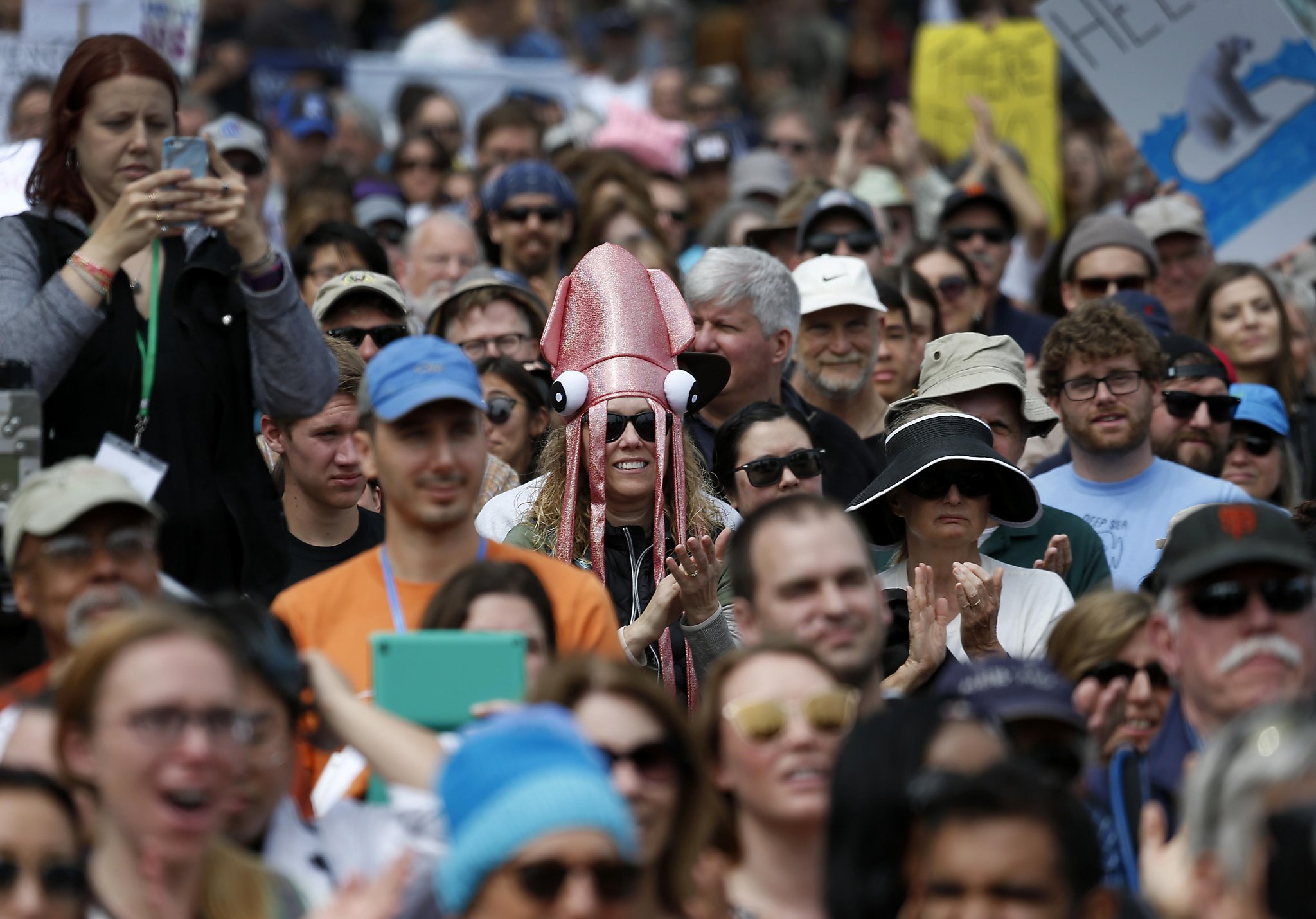Protesters take to the streets in SF March for Science