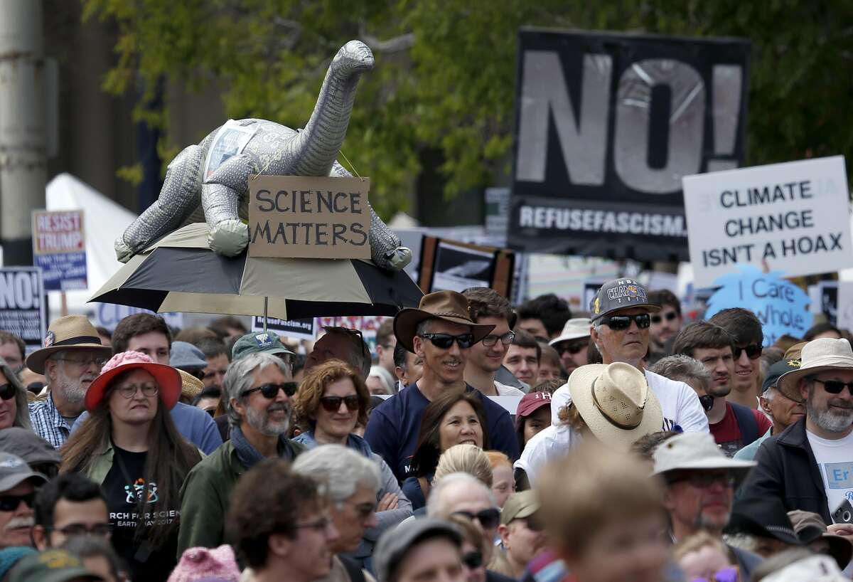 Protesters take to the streets in SF March for Science