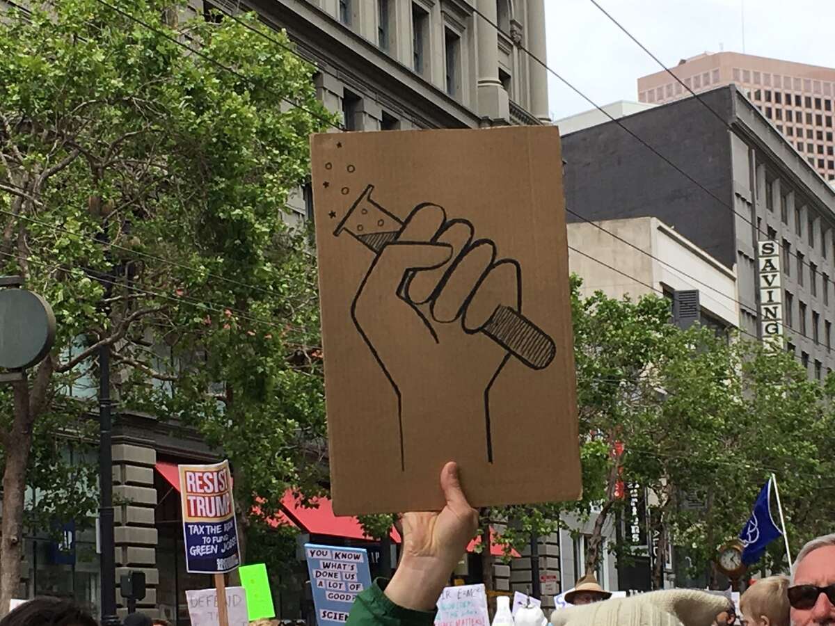 The wittiest signs from the San Francisco March for Science