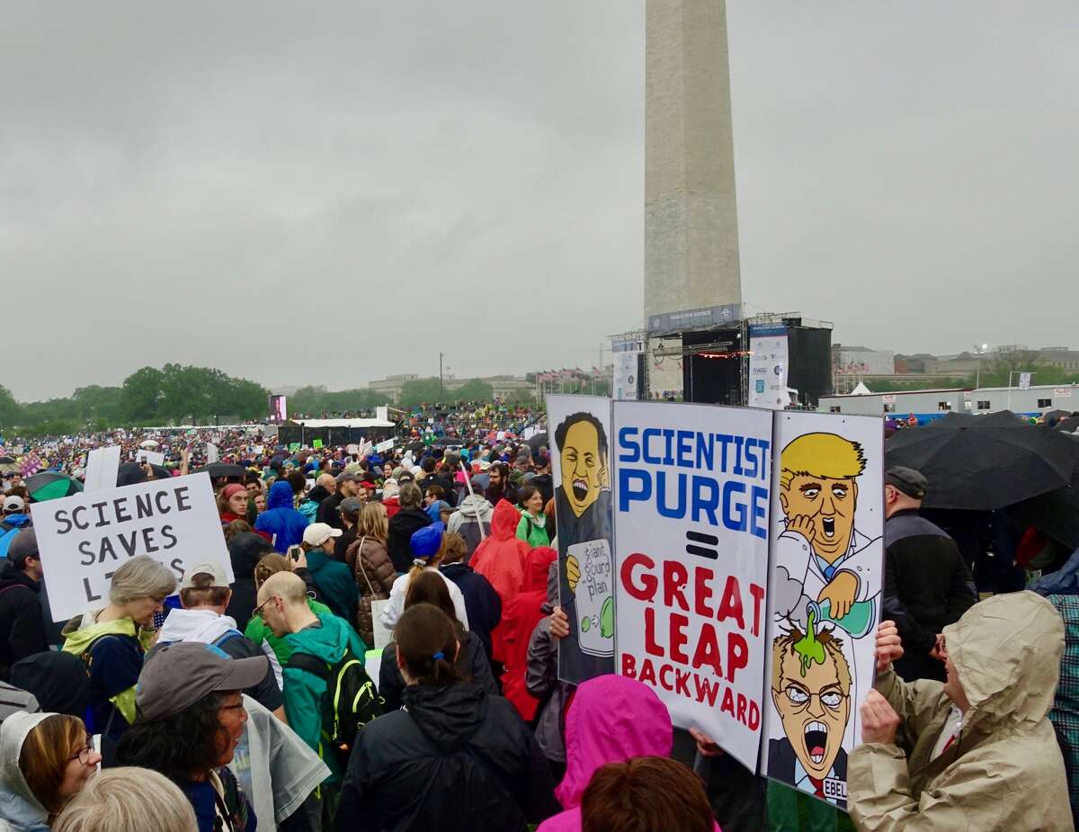 Best moments from D.C. March for The Power of Reality ... er, Science!