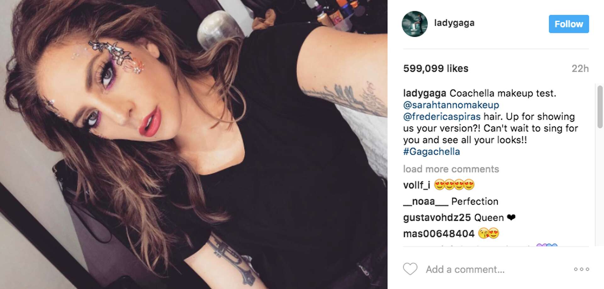 Celebrities spotted at Coachella Weekend 2