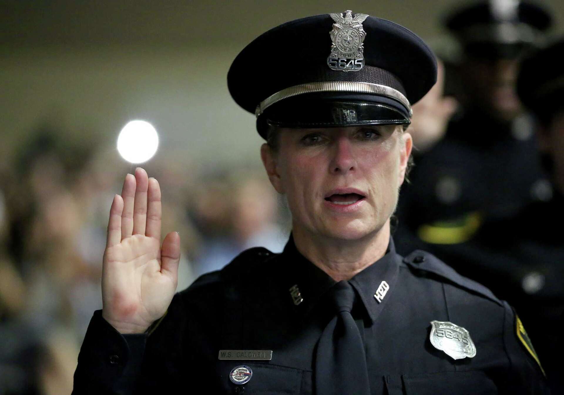 Aided by Ben Gay and ice, HPD's oldest 'rookie' works her way back on force