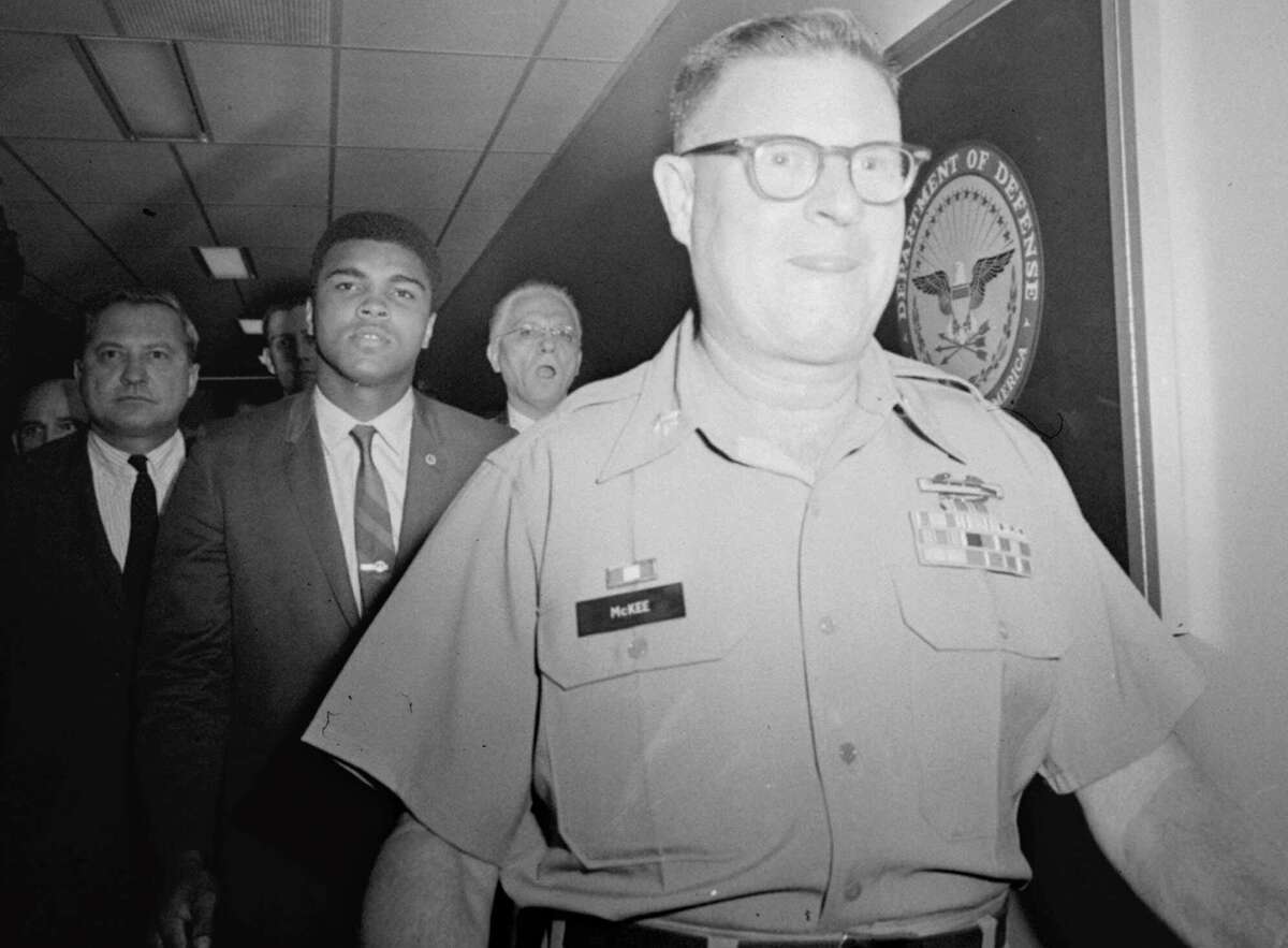 50 years ago this week Muhammad Ali refused the draft in Houston