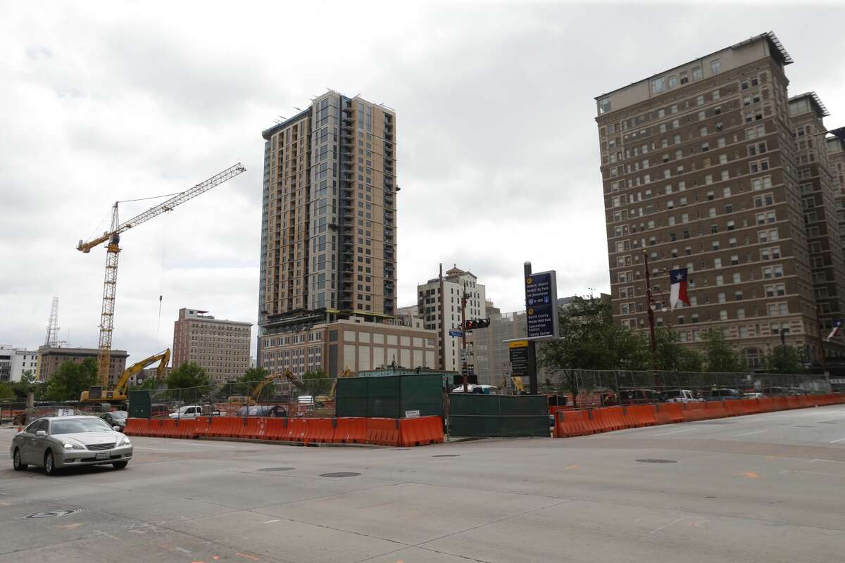 The old Houston Chronicle building is officially gone