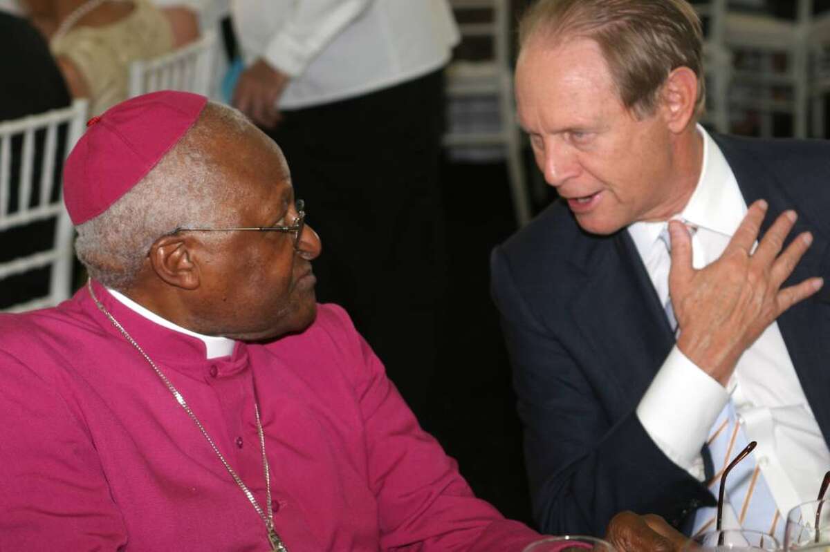 Tutu charms parishioners at Christ Church centennial