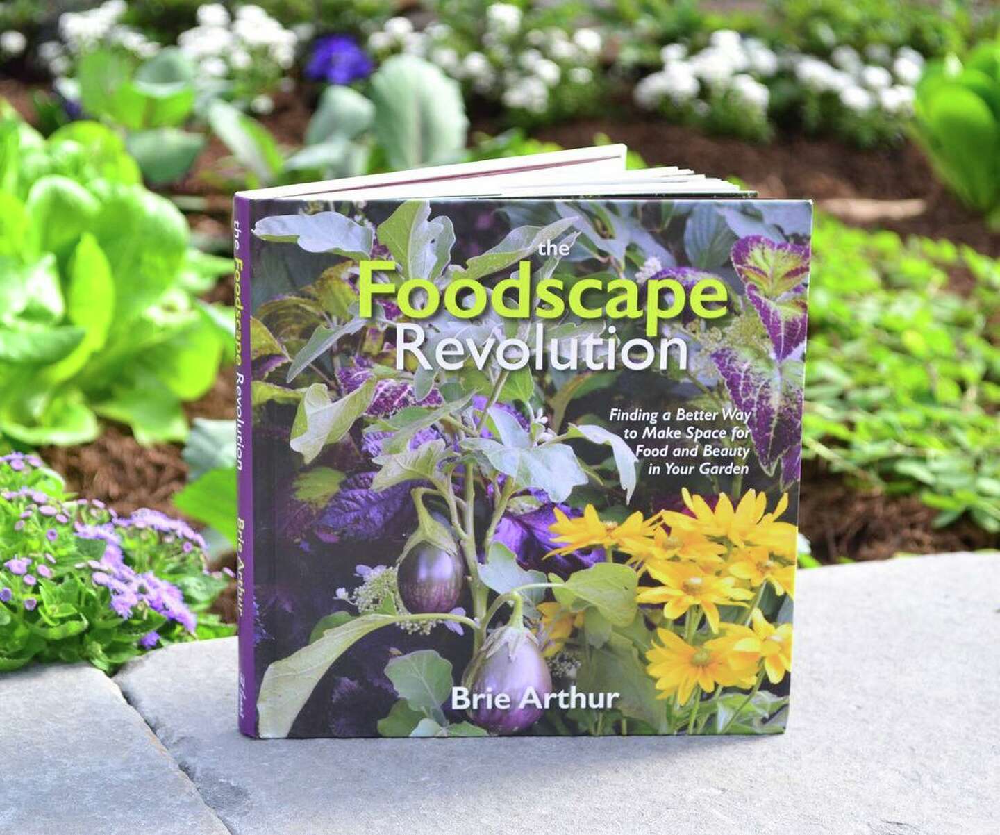 Vegetables fit right into flower beds for edible garden