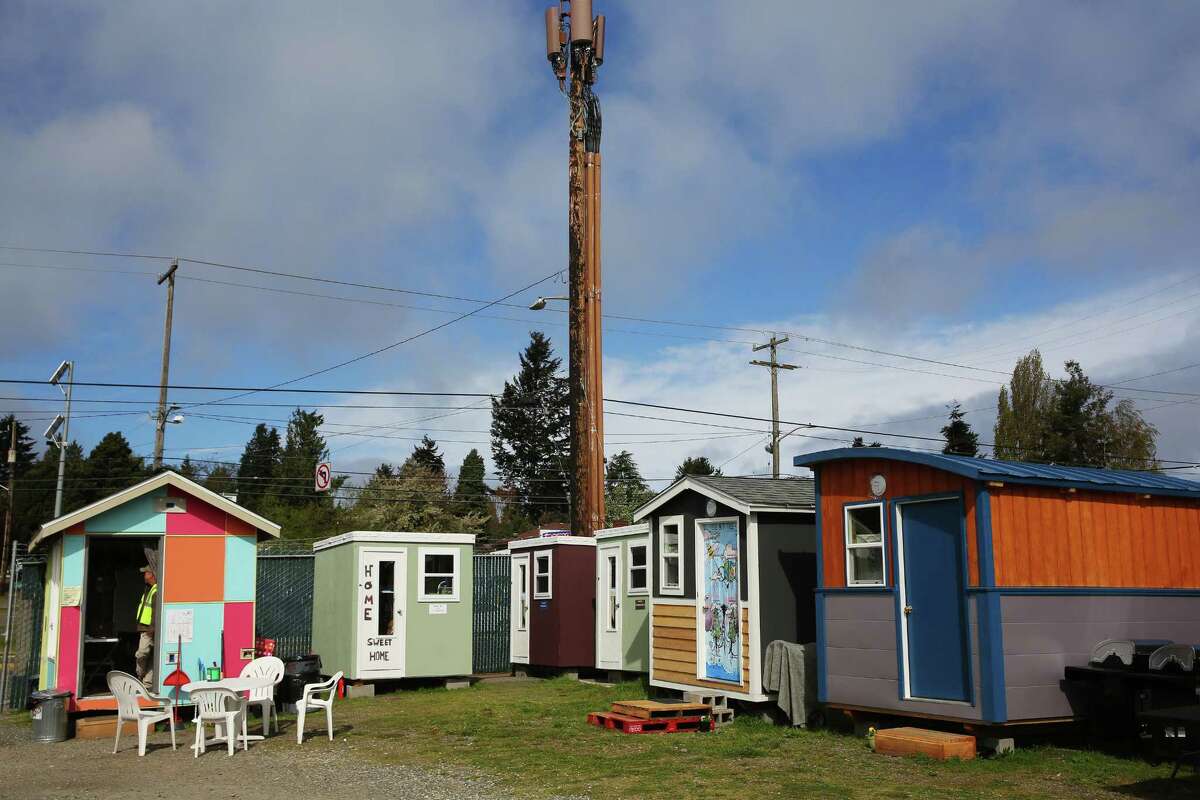 Tiny-house villages a welcome option for Seattle's homeless