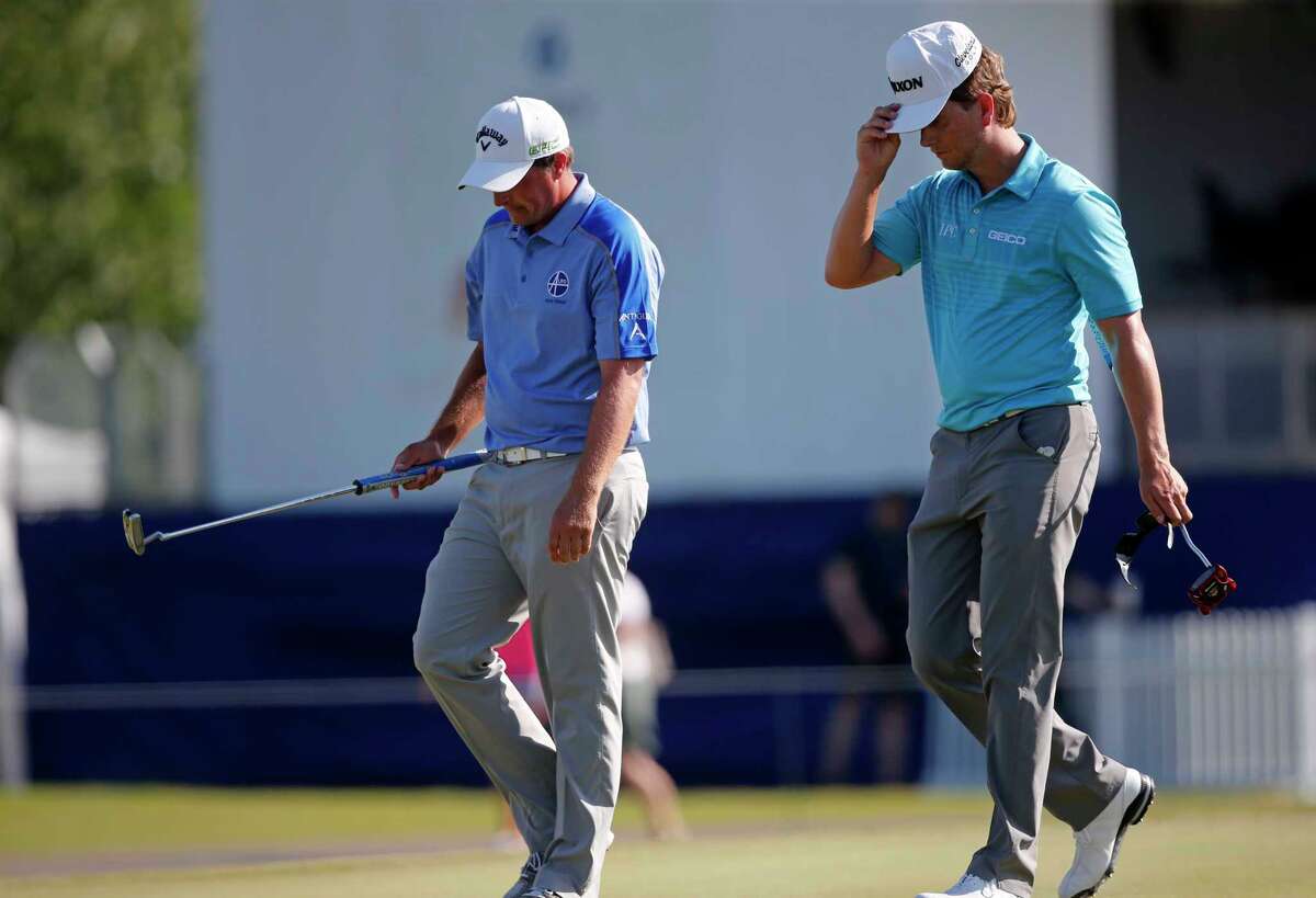 GOLF: Spieth and Palmer share lead at team event in New Orleans
