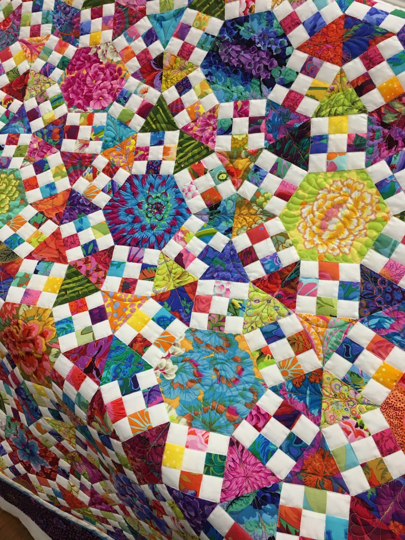 Quilt Guild's annual event brings a little joy to the world