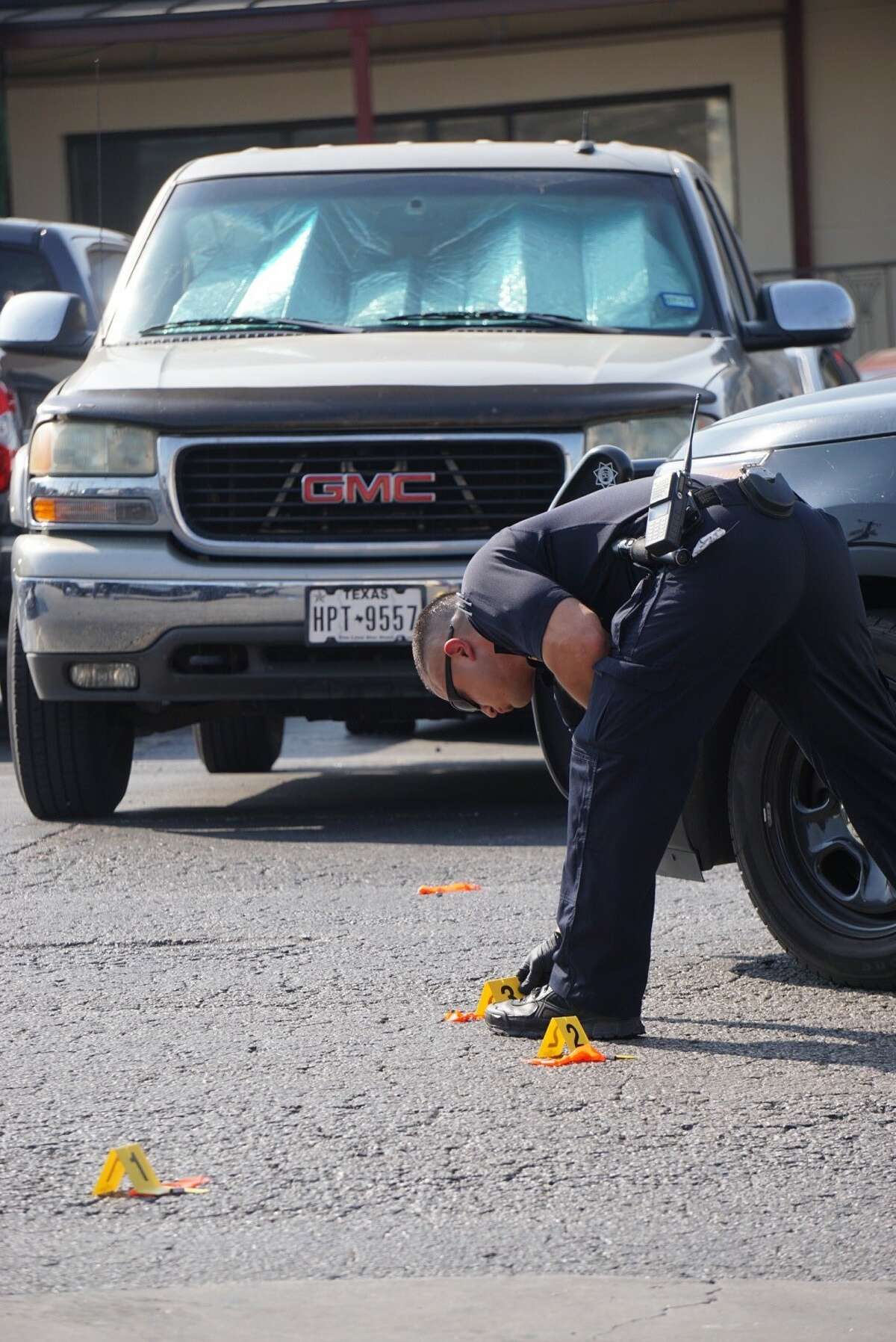 SAPD working scene of reported officer-involved shooting on NW Side