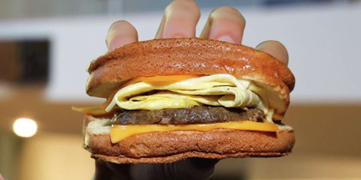 The most caloric fast food breakfast items