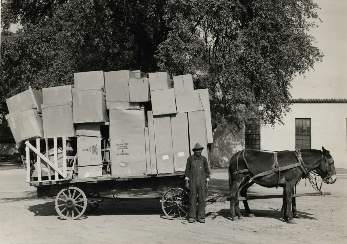 Freight carts in San Antonio tell story of tensions