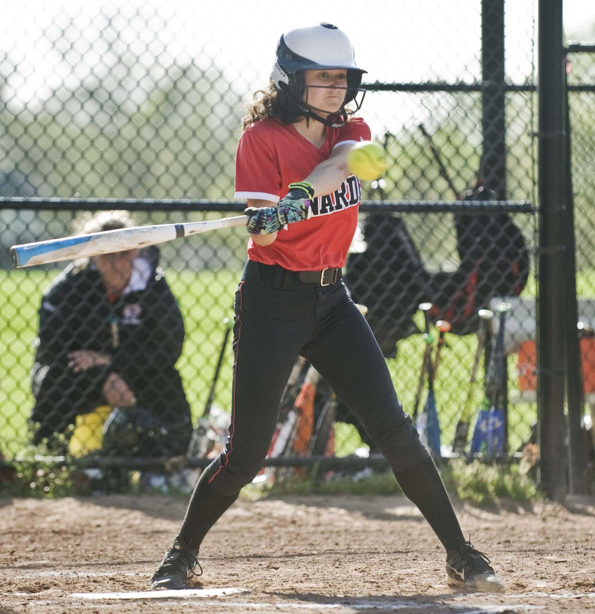 New Canaan softball seniors swat young Warde, 10-4