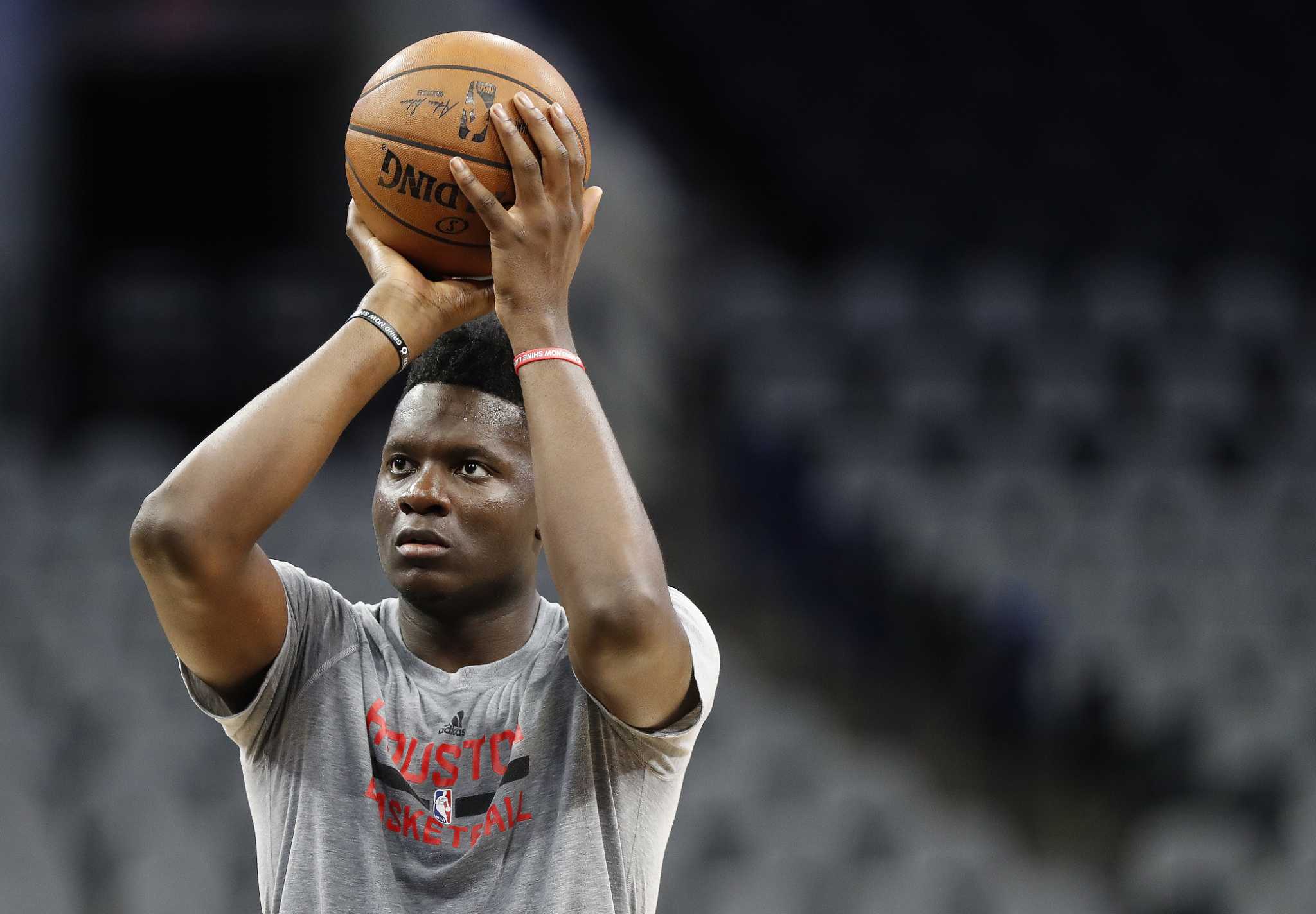 Rockets' Clint Capela gaining confidence at free-throw line