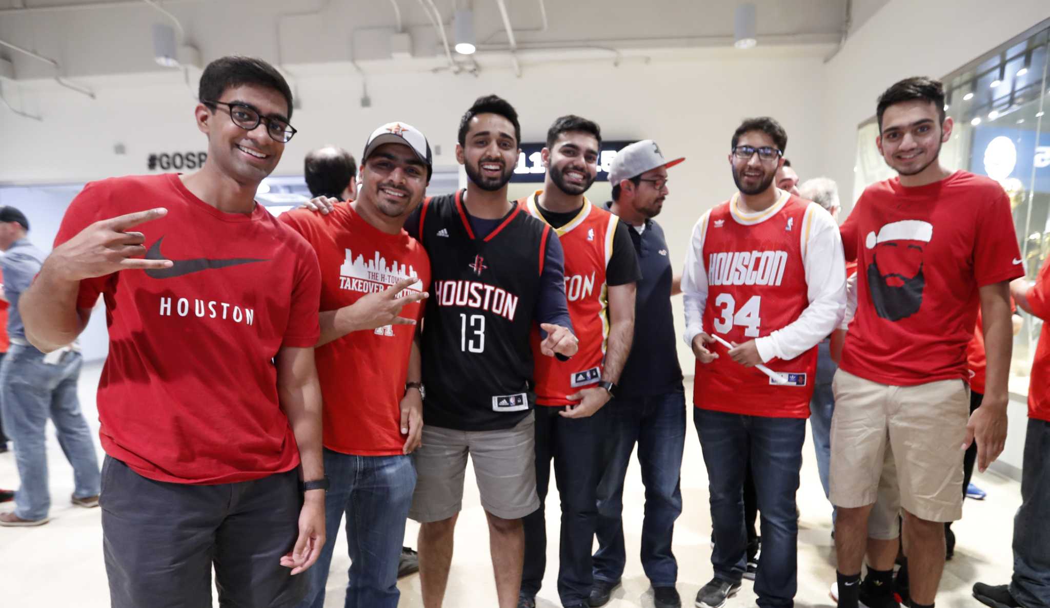 Rockets fans make the trip to San Antonio for Game 2