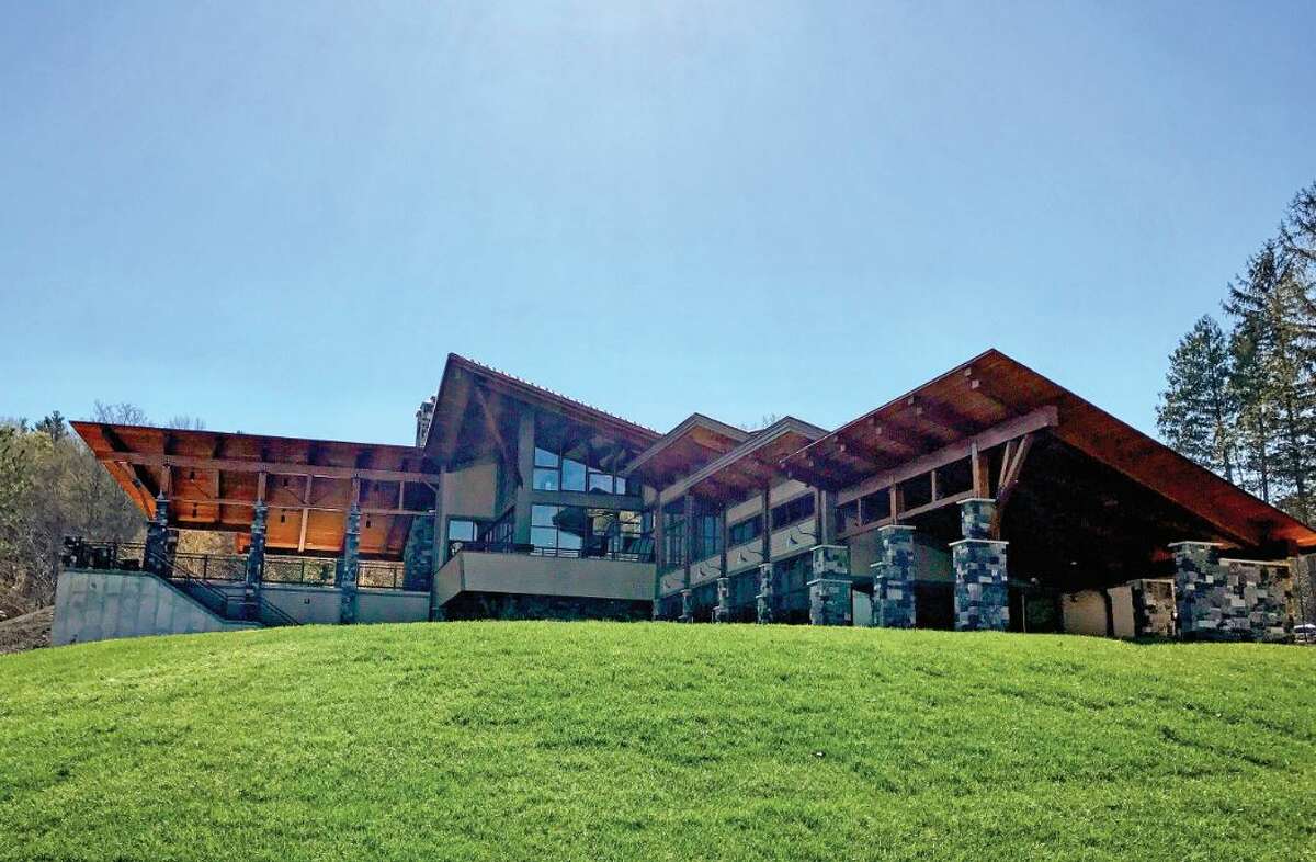 Photos: $3.8 million Thacher State Park visitors center opens
